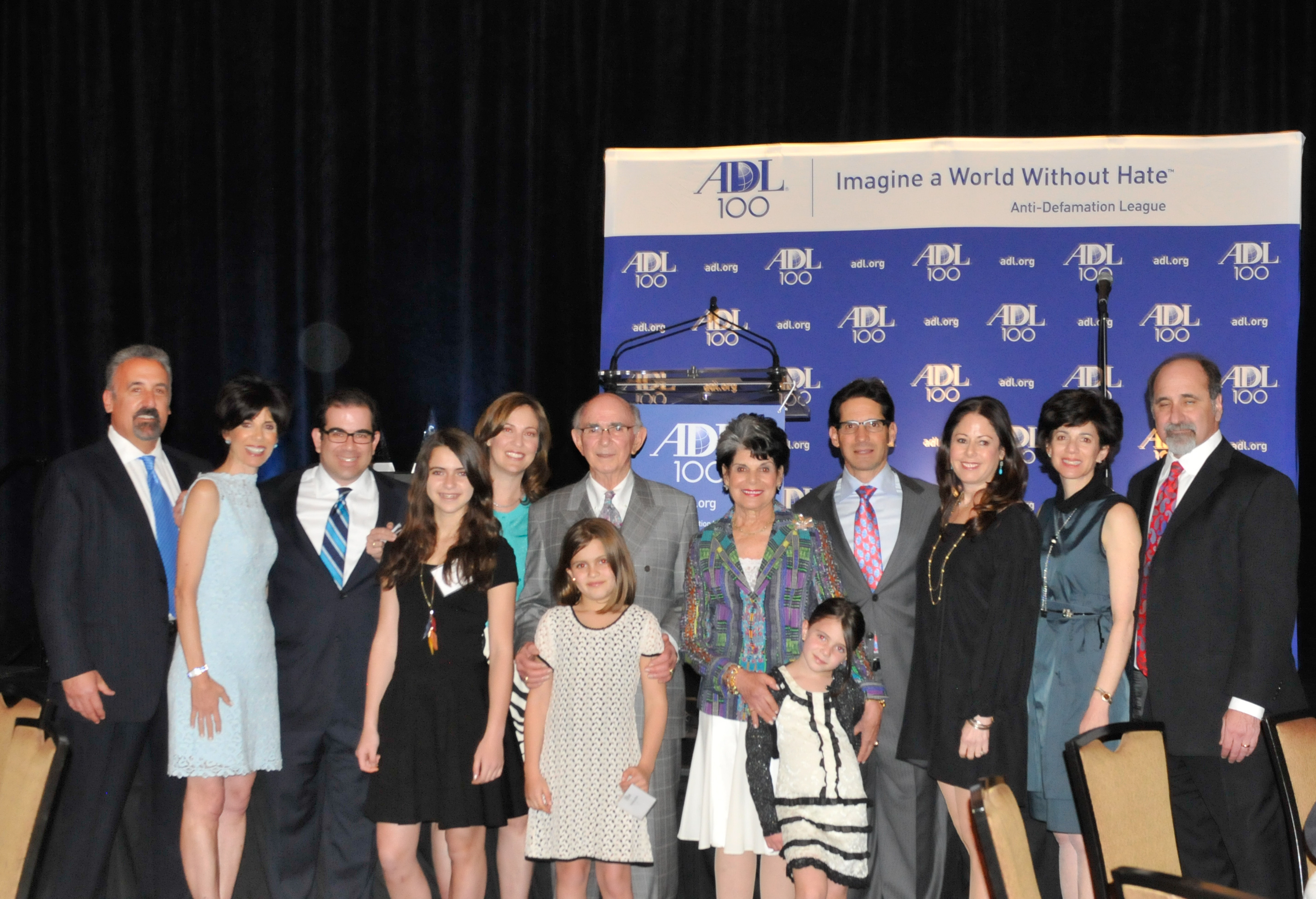 Four generations of the Perlmutter family