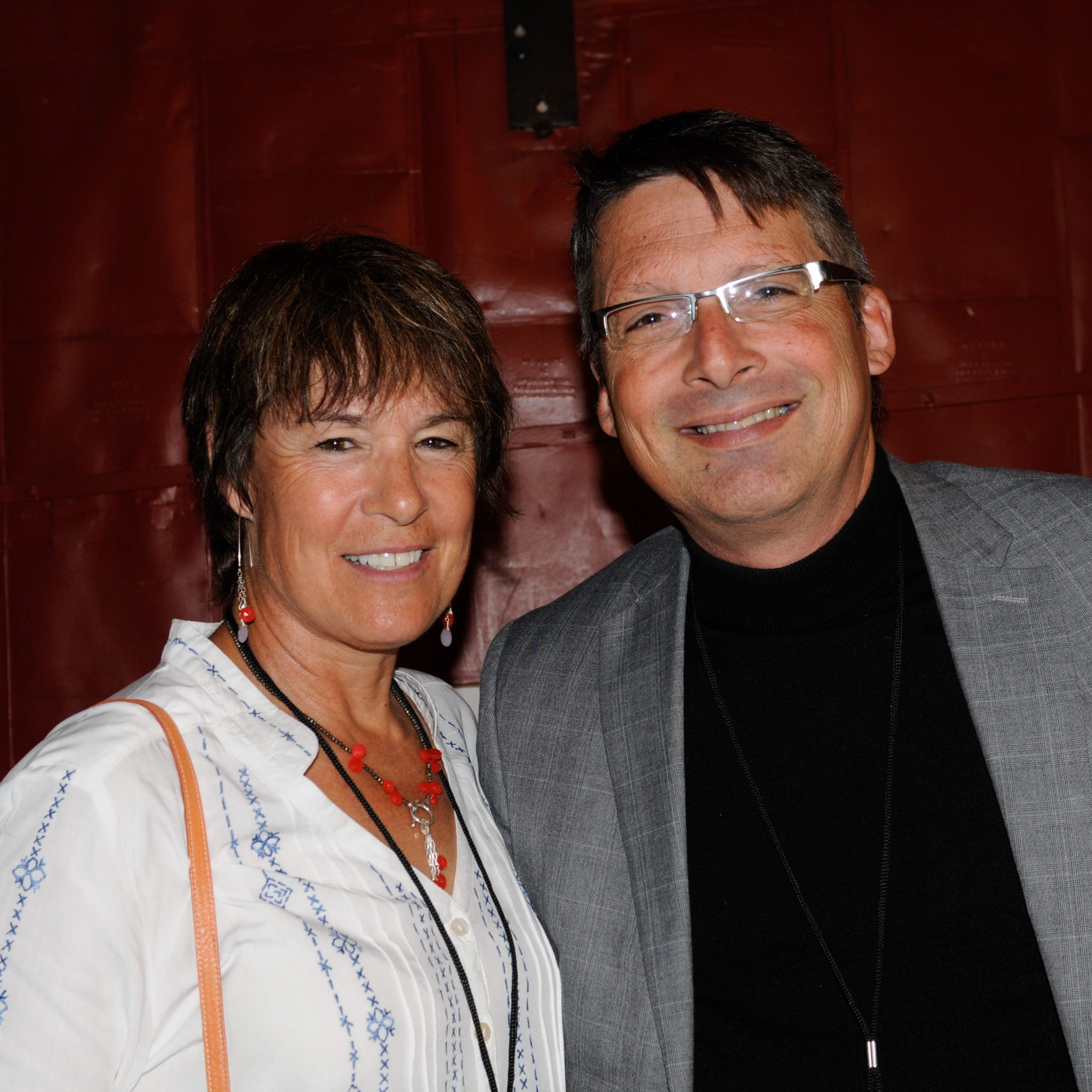 Dr. Larry Spivak, left, Lisa Williams, Celia Gause and Scott Gause