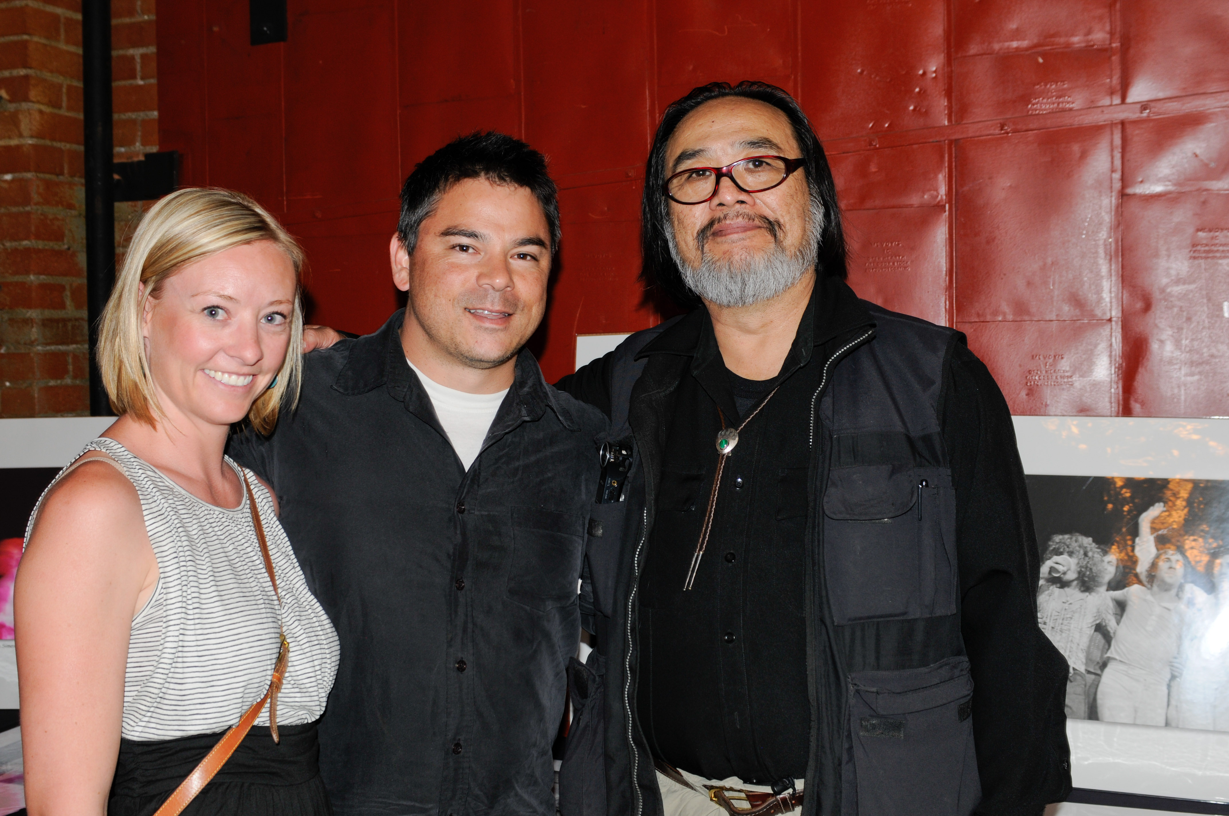 Caitlin and Jim Pagano with Dan Fong