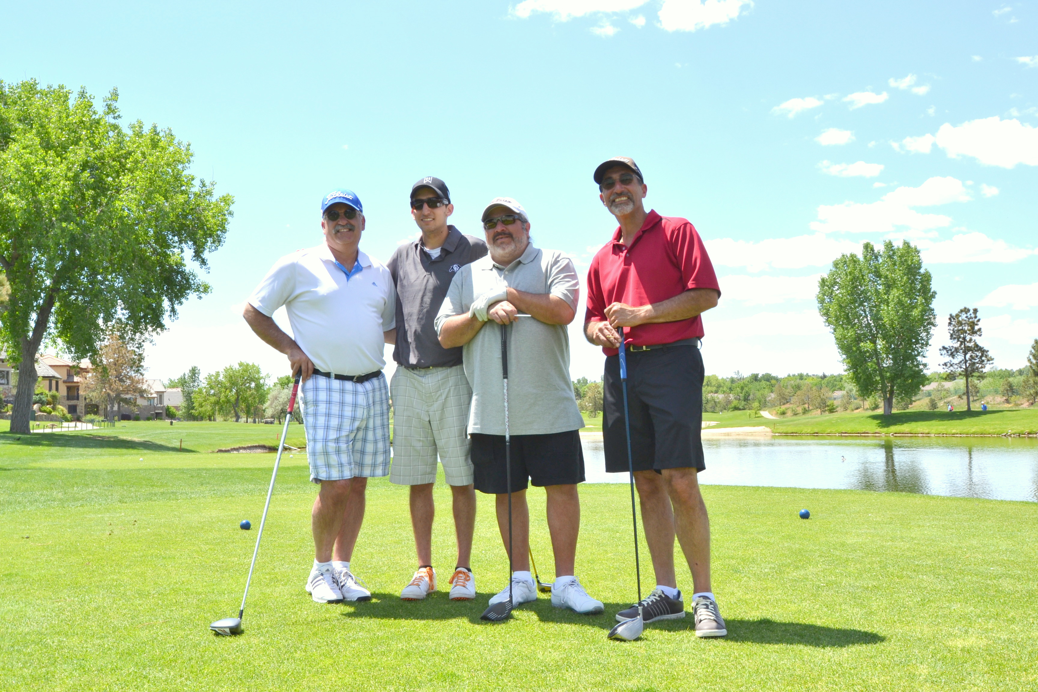From left, Bob Schiff, Max Rosen, Kevin Hailpern and Mike Rosen