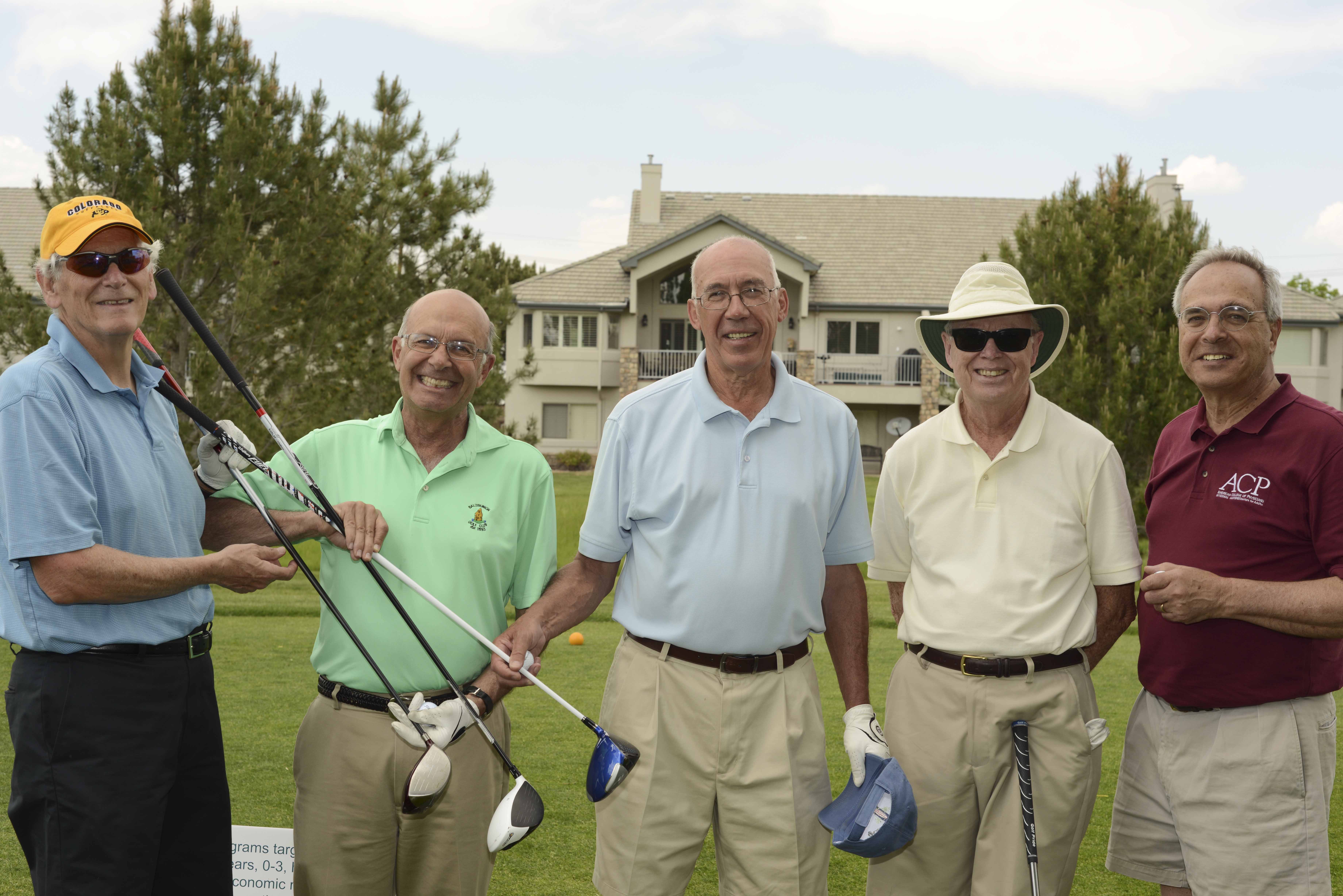 Sponsor and Board Member Steve Berman, left, with Bernie Buescher ...