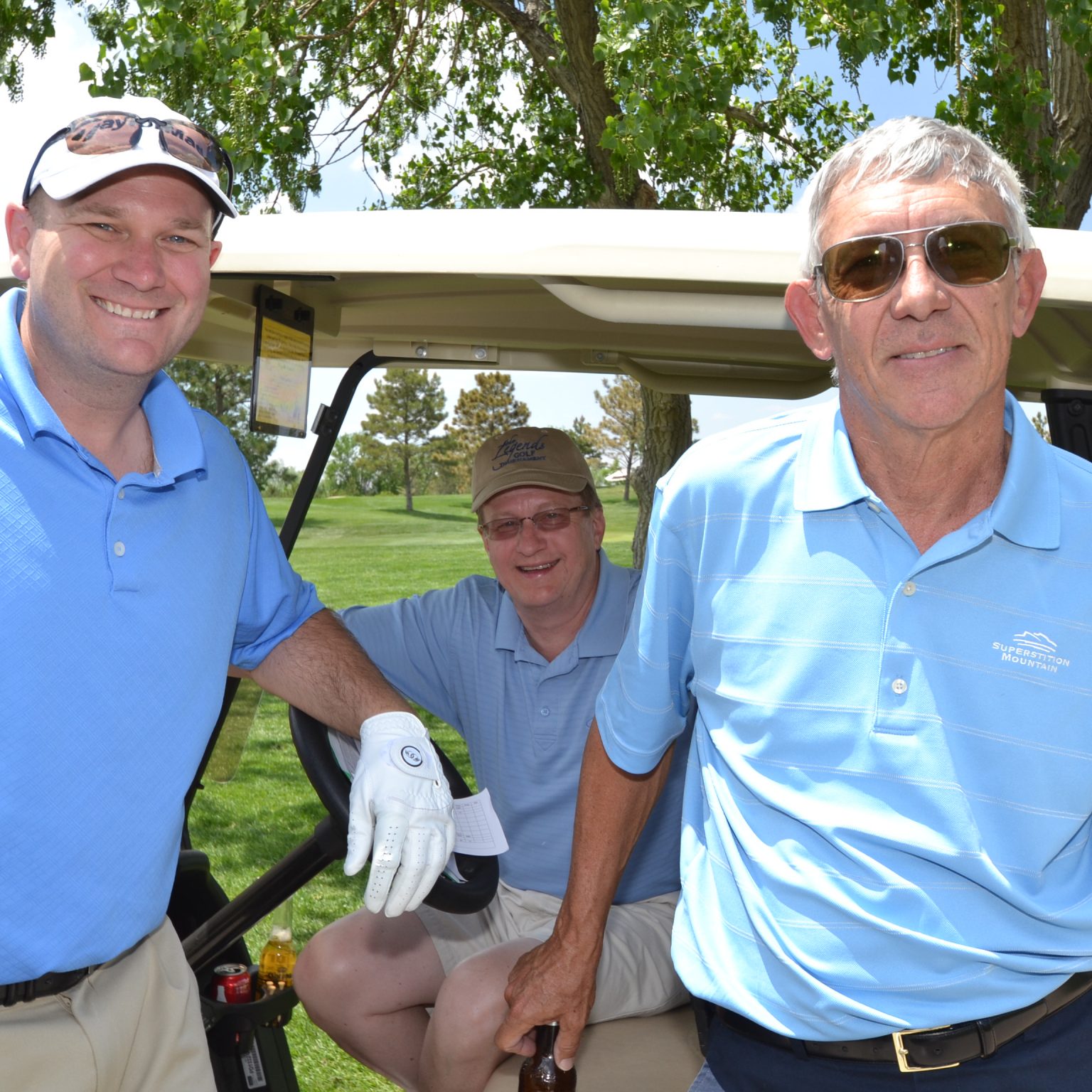 From left, Troy Motley, Joel Cornuet, Brian Grady and Glenn Johnson