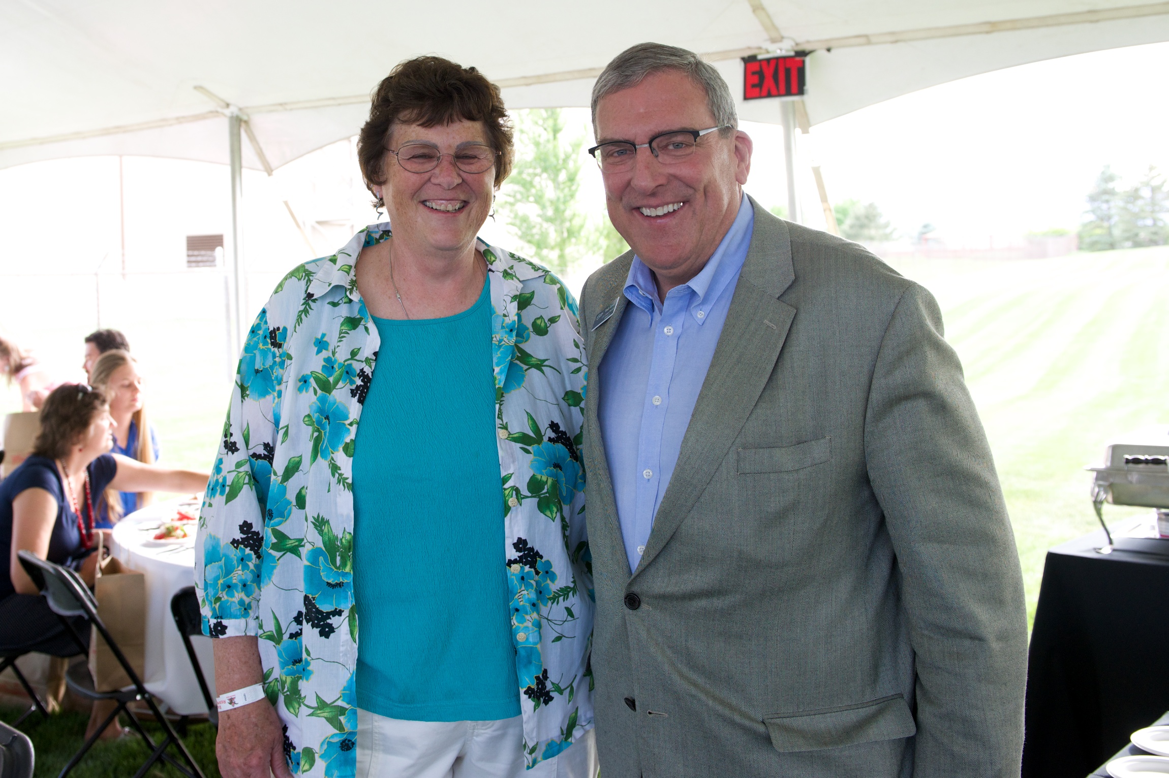 Mayor Weitkunat and Councilmember Wade Troxell