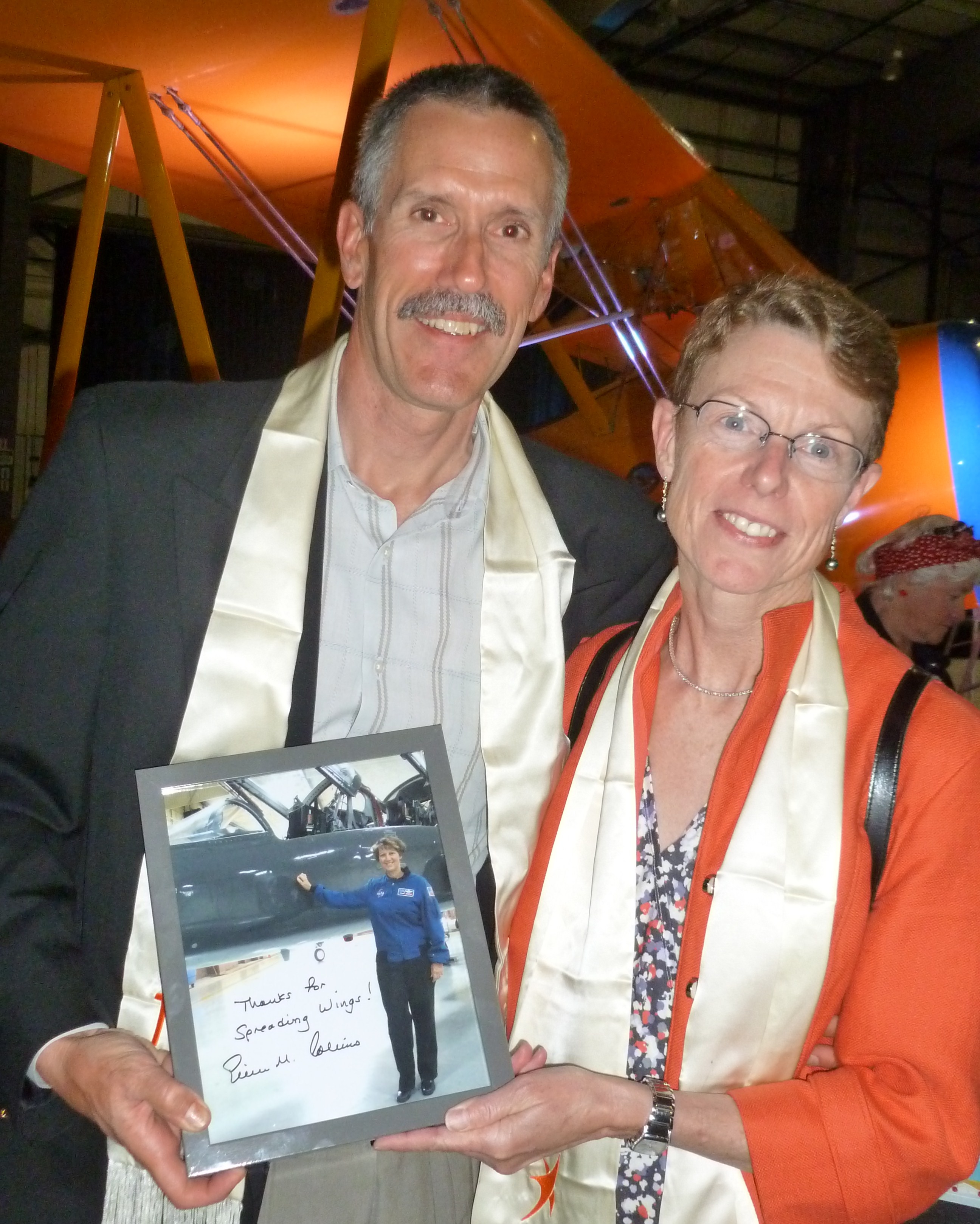 New Wingspan members August and Kathy Geise