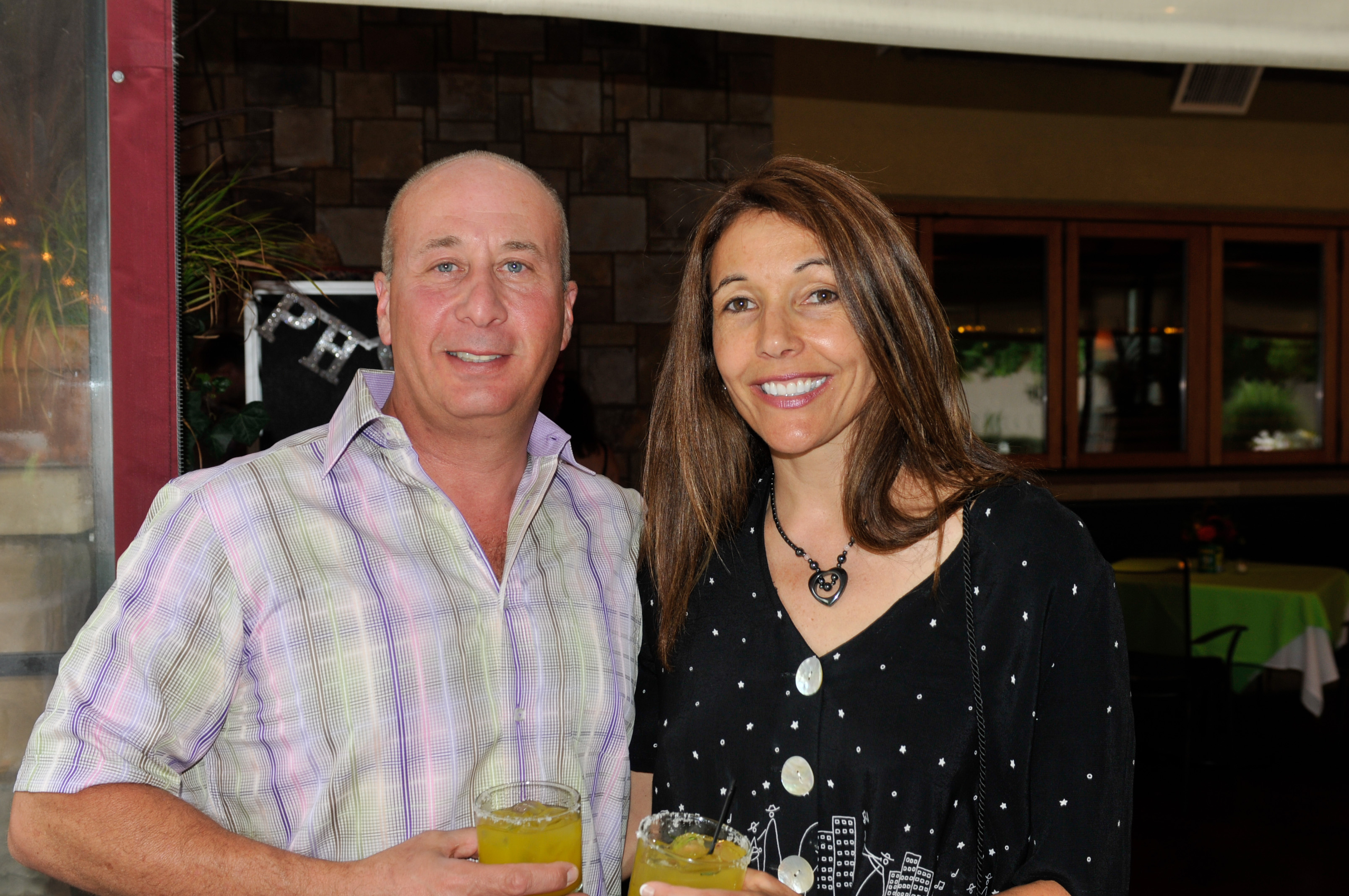 Todd Stevens and Sharon Glynn