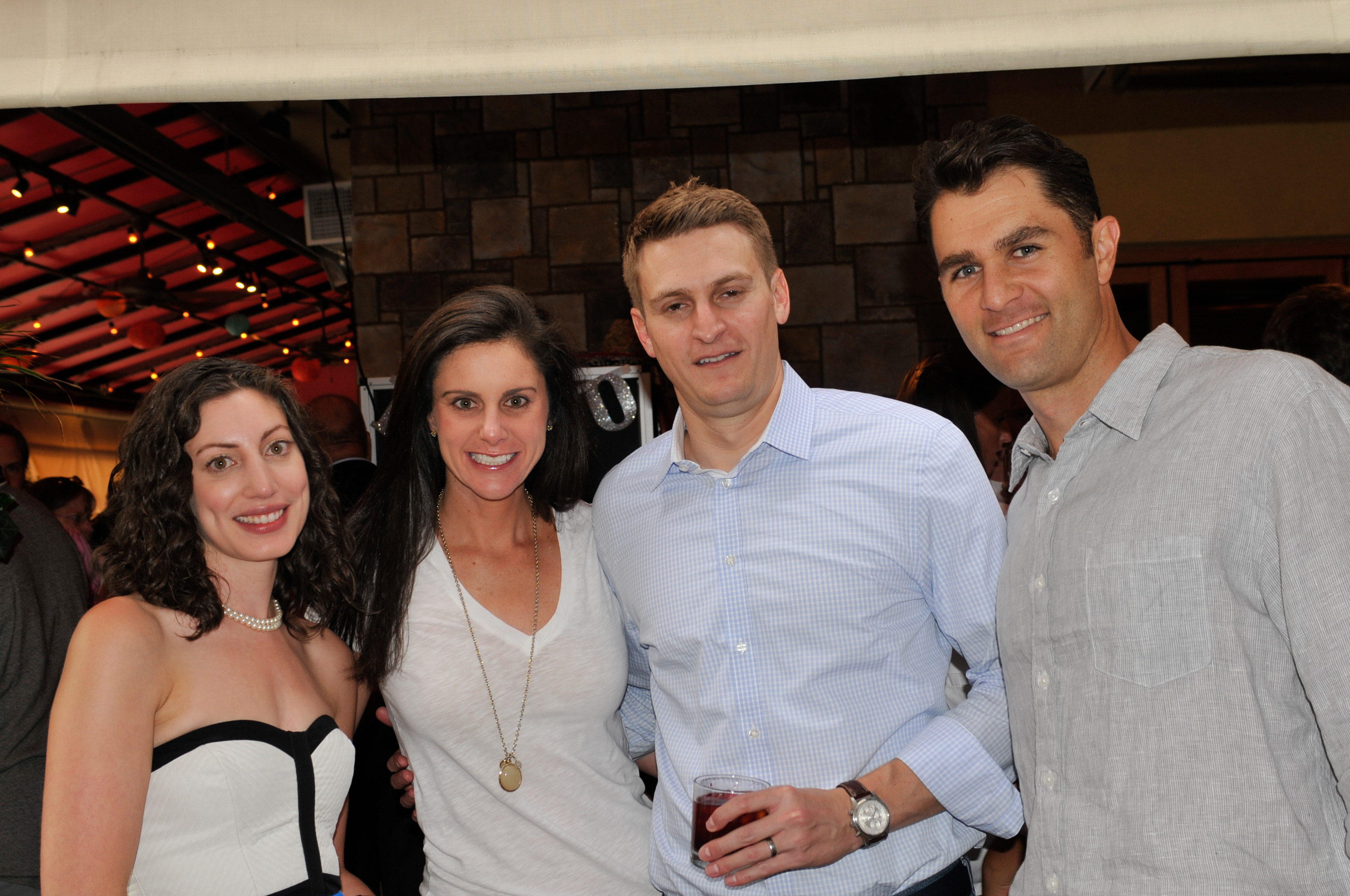 Diana Buirski, left, Katie Abrams, Aaron Kramish and Tom Hart