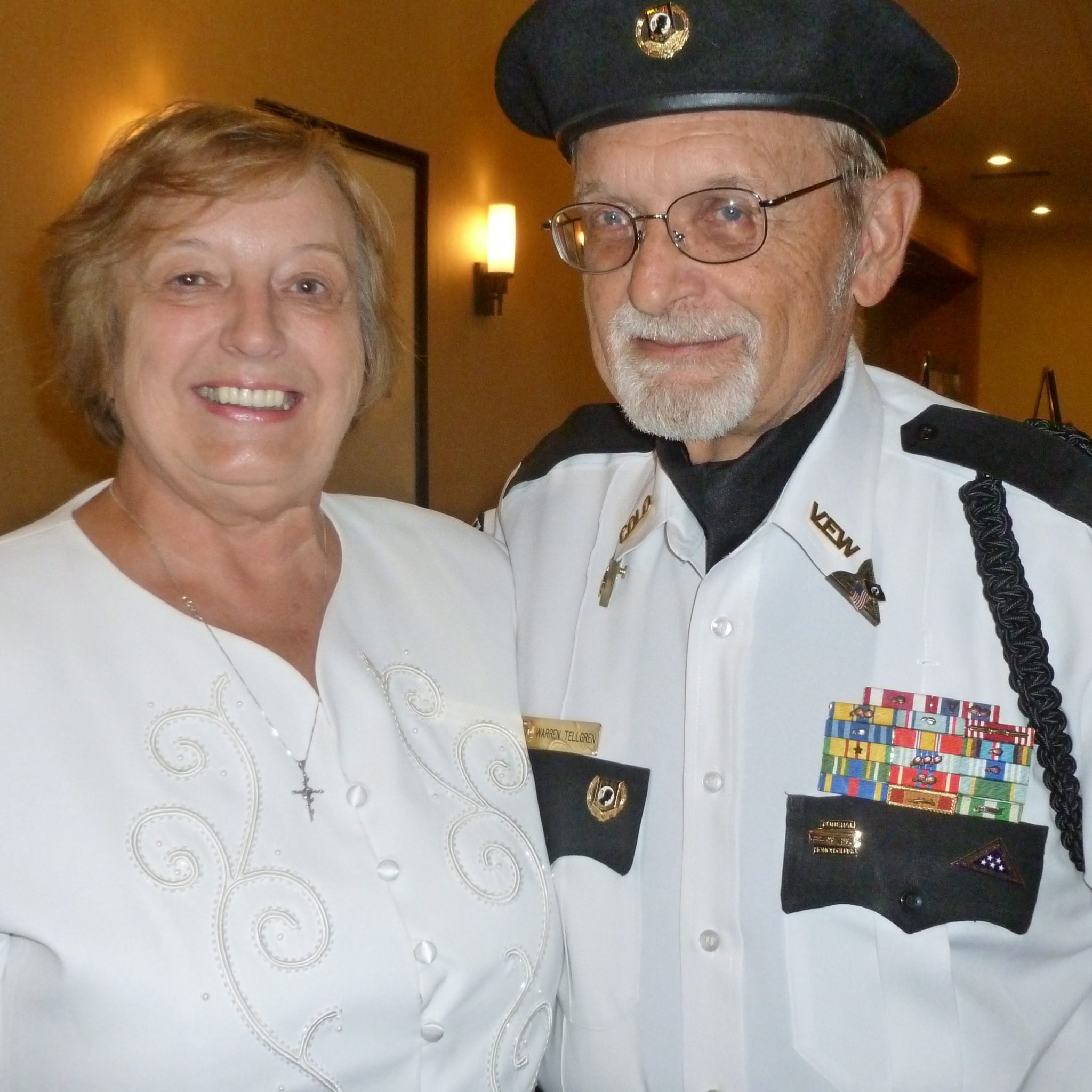 (l to r): Barbara and Lt. Col. Bill Gentry, with Linda and Maj. Tom ...