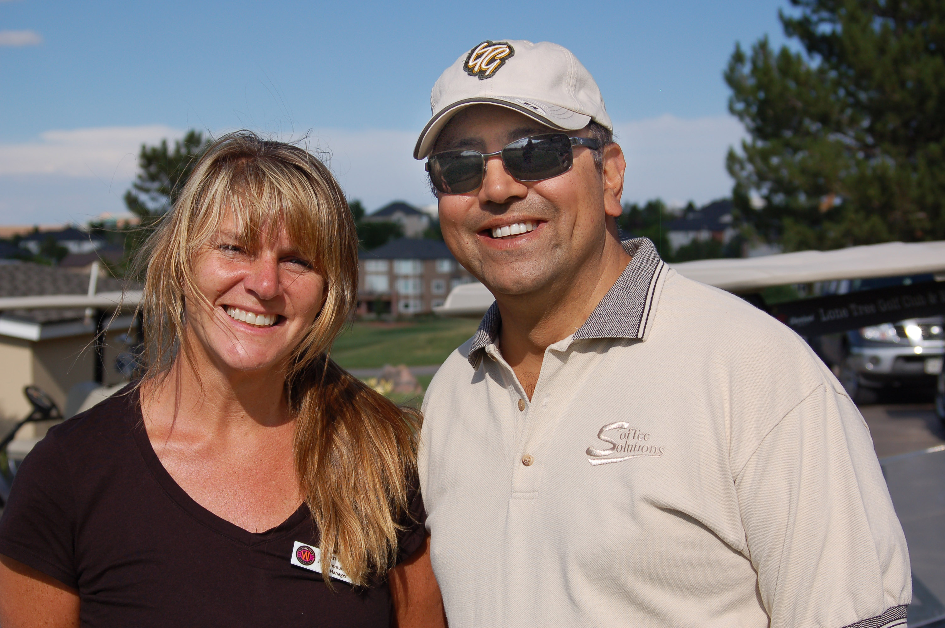 Jan Wood and SofTec CEO Hemal Jhaveri