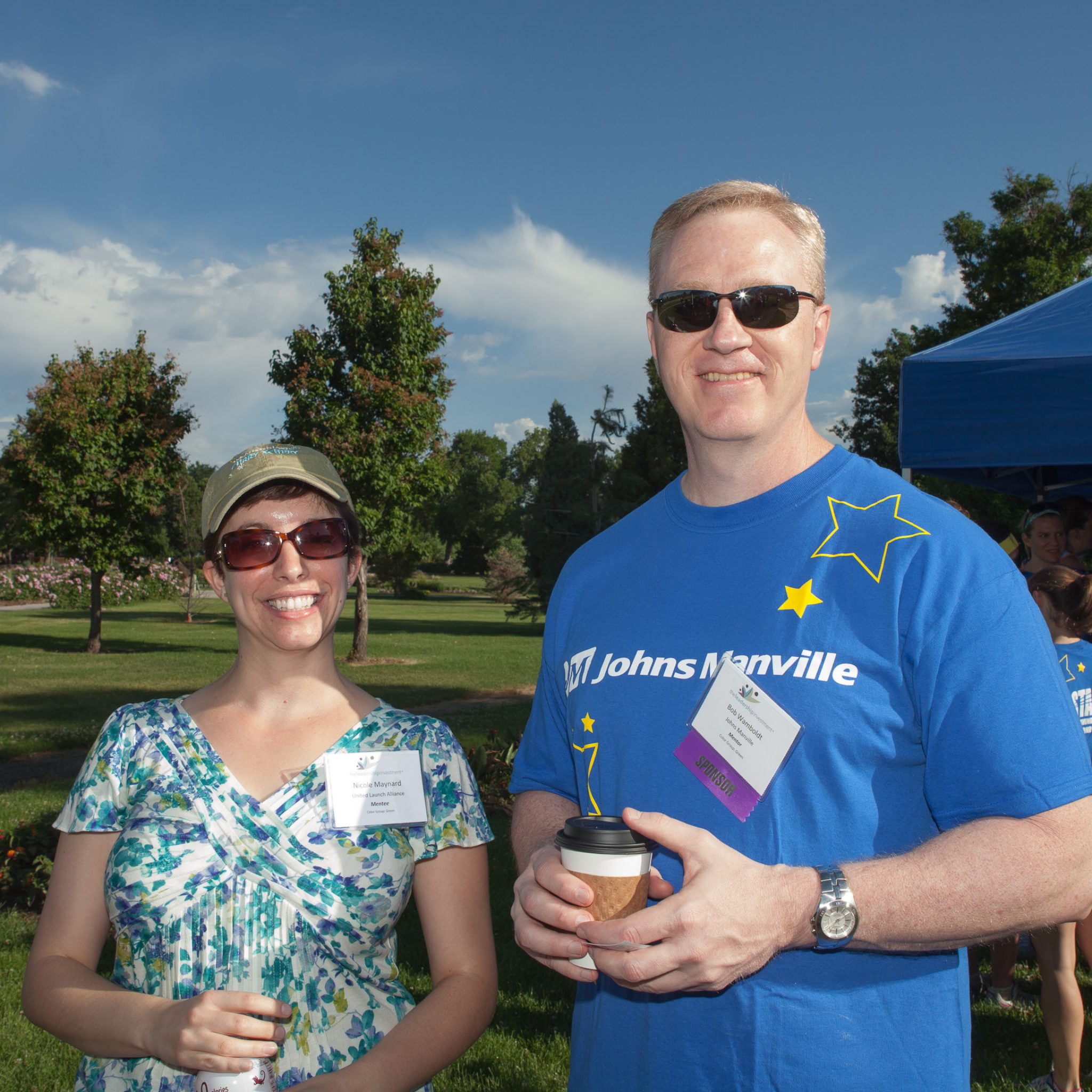 Candace Nolan (left) with Robin Szeliga, Jill Worsham and Janine Koury