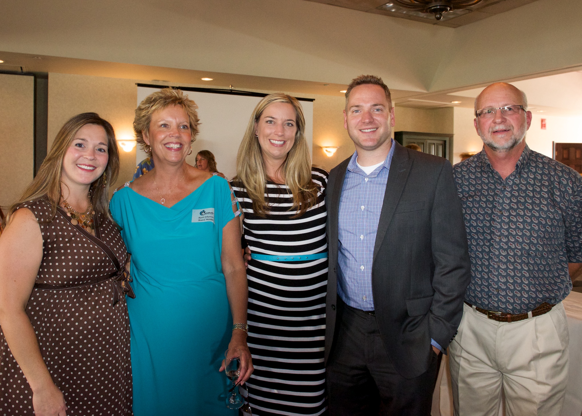 Patricia Hartley, left, with Barb Etherton, Sara Harville and Michael ...
