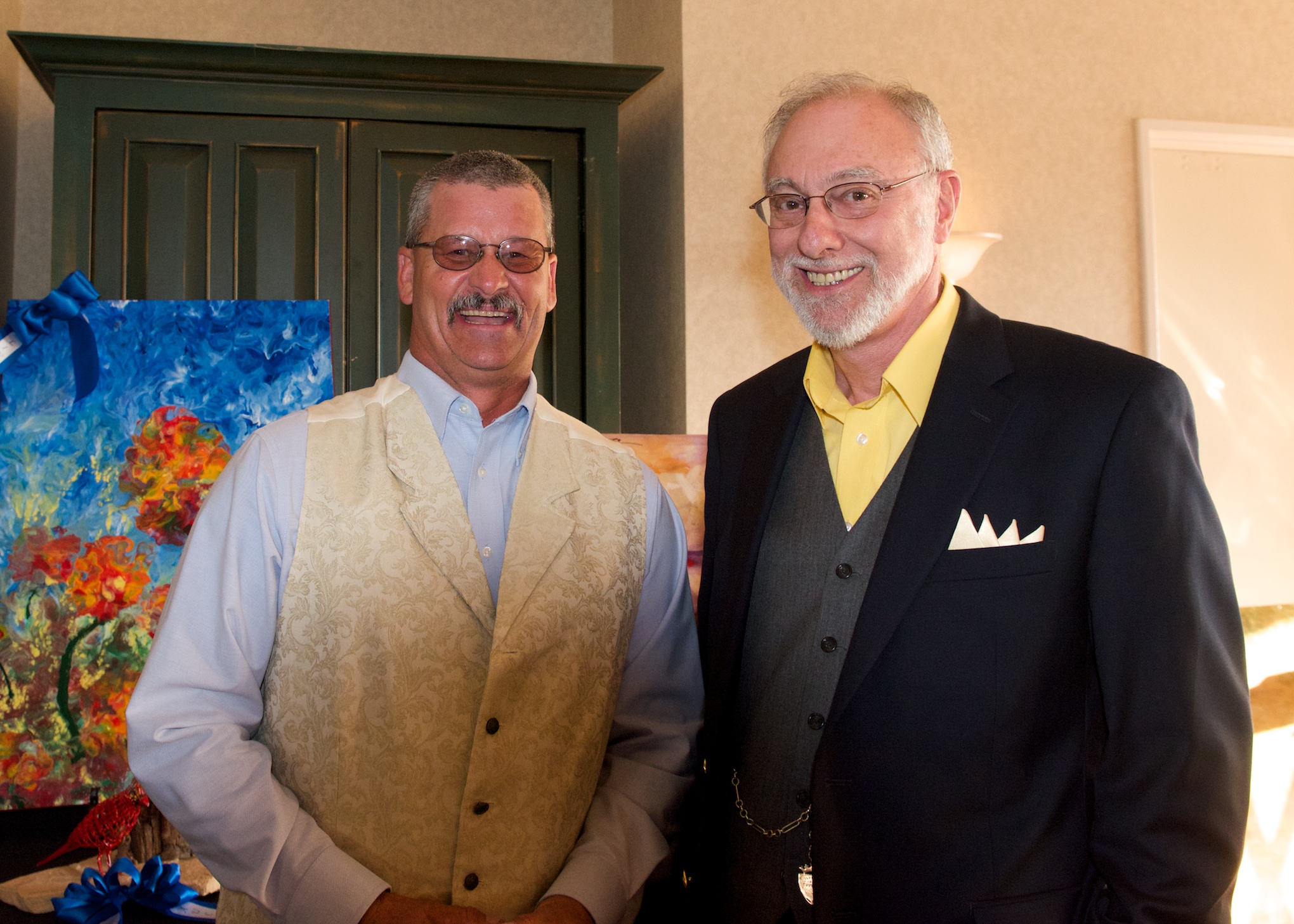 Jeff Sweeney, left and Tom Wilberton