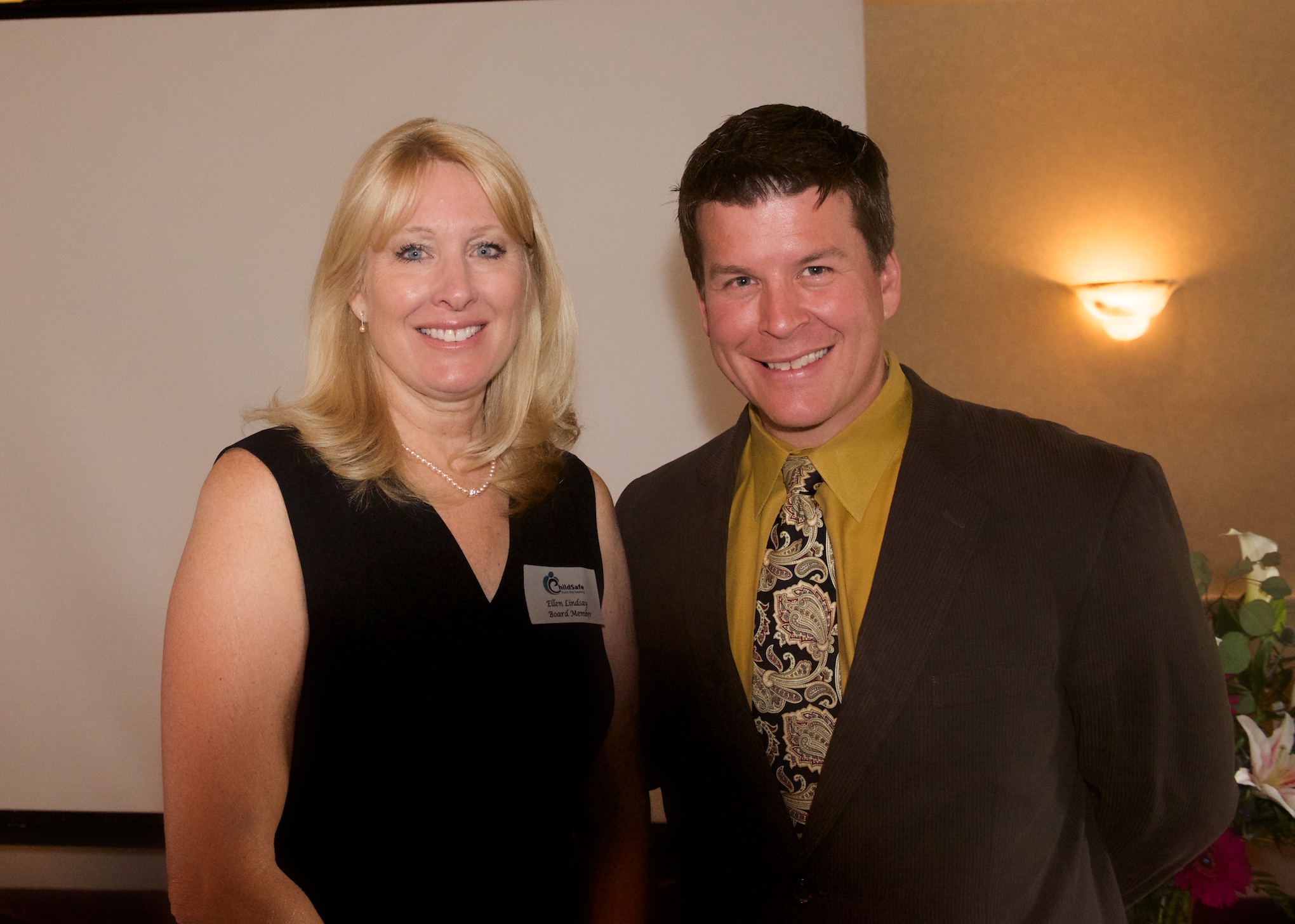 Ellen Lindsay and Scott Beasley