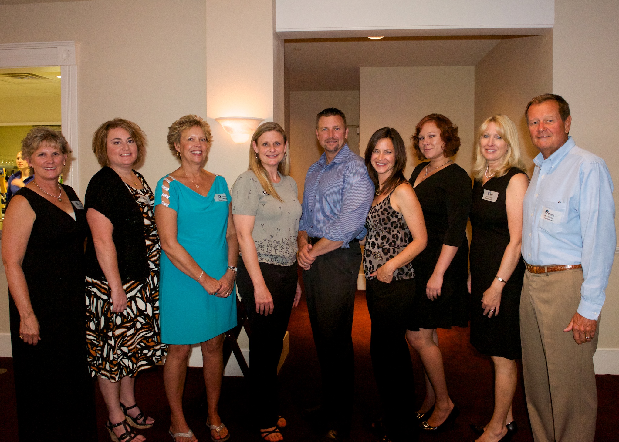 Helen Gray, left, Jackie Compton, Barb Etherton, Charity Vermeer ...