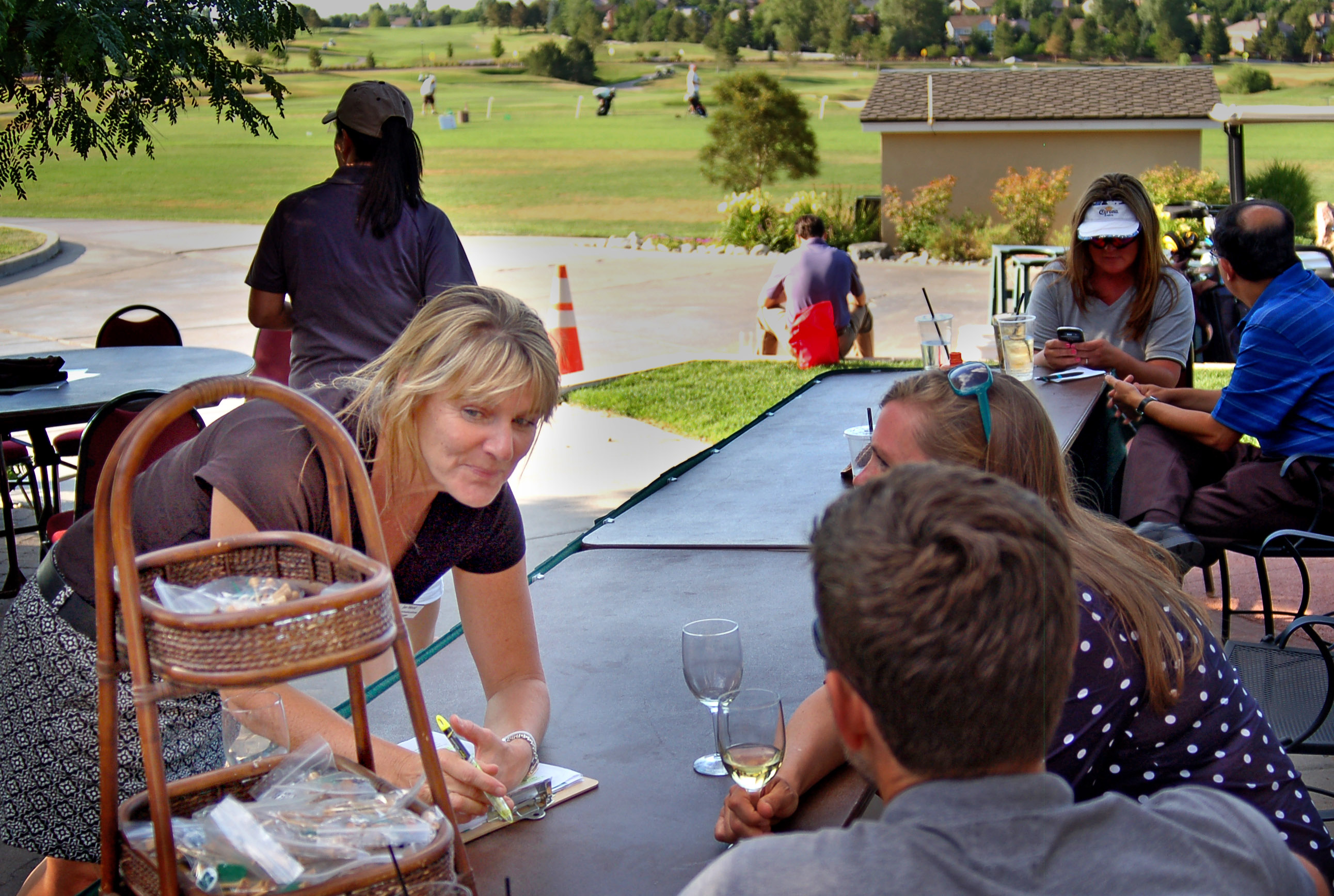 Jan Wood gets an update on the tourney