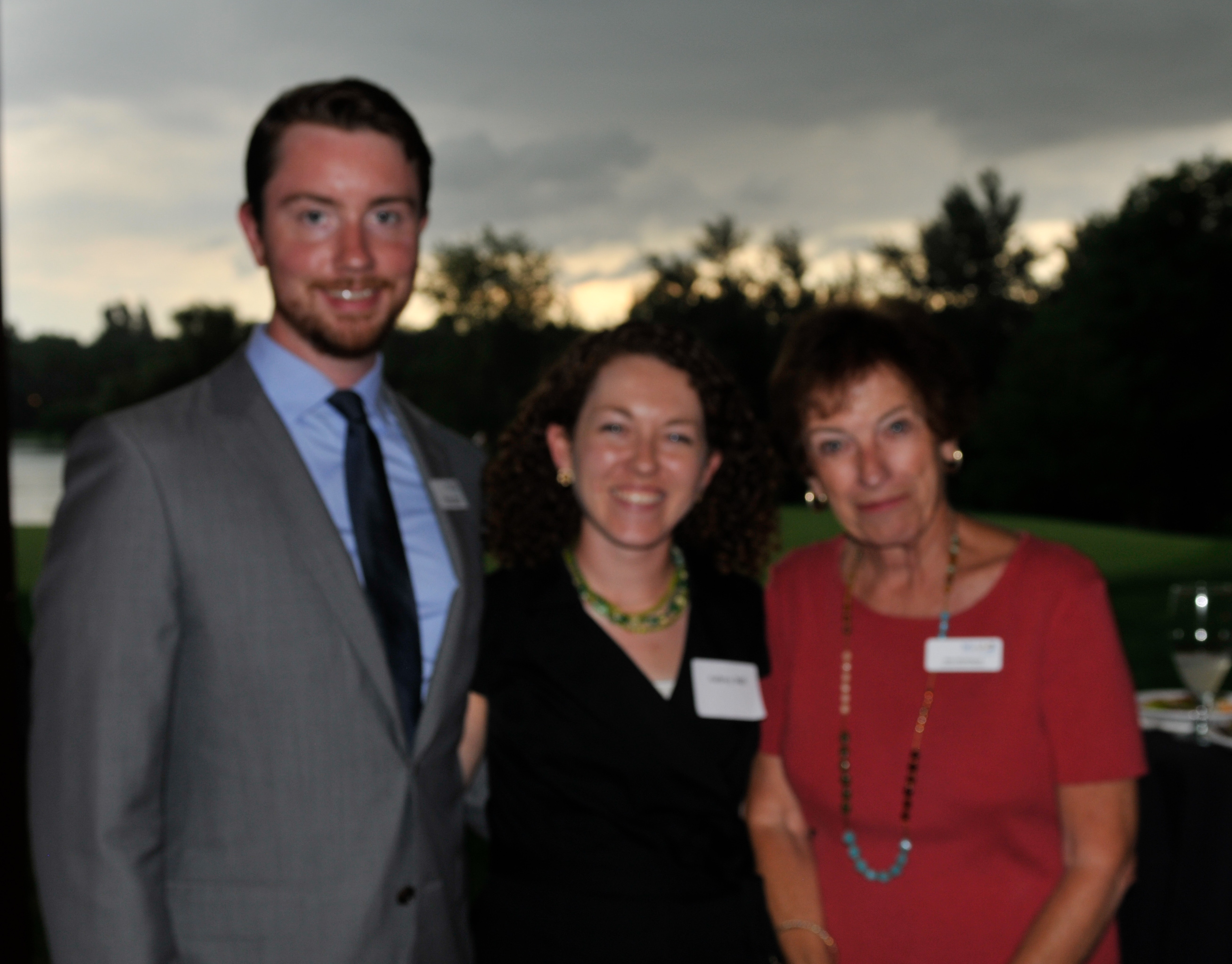 Michael Lott-Manier, left, Ashley Hill and Nan Morehead