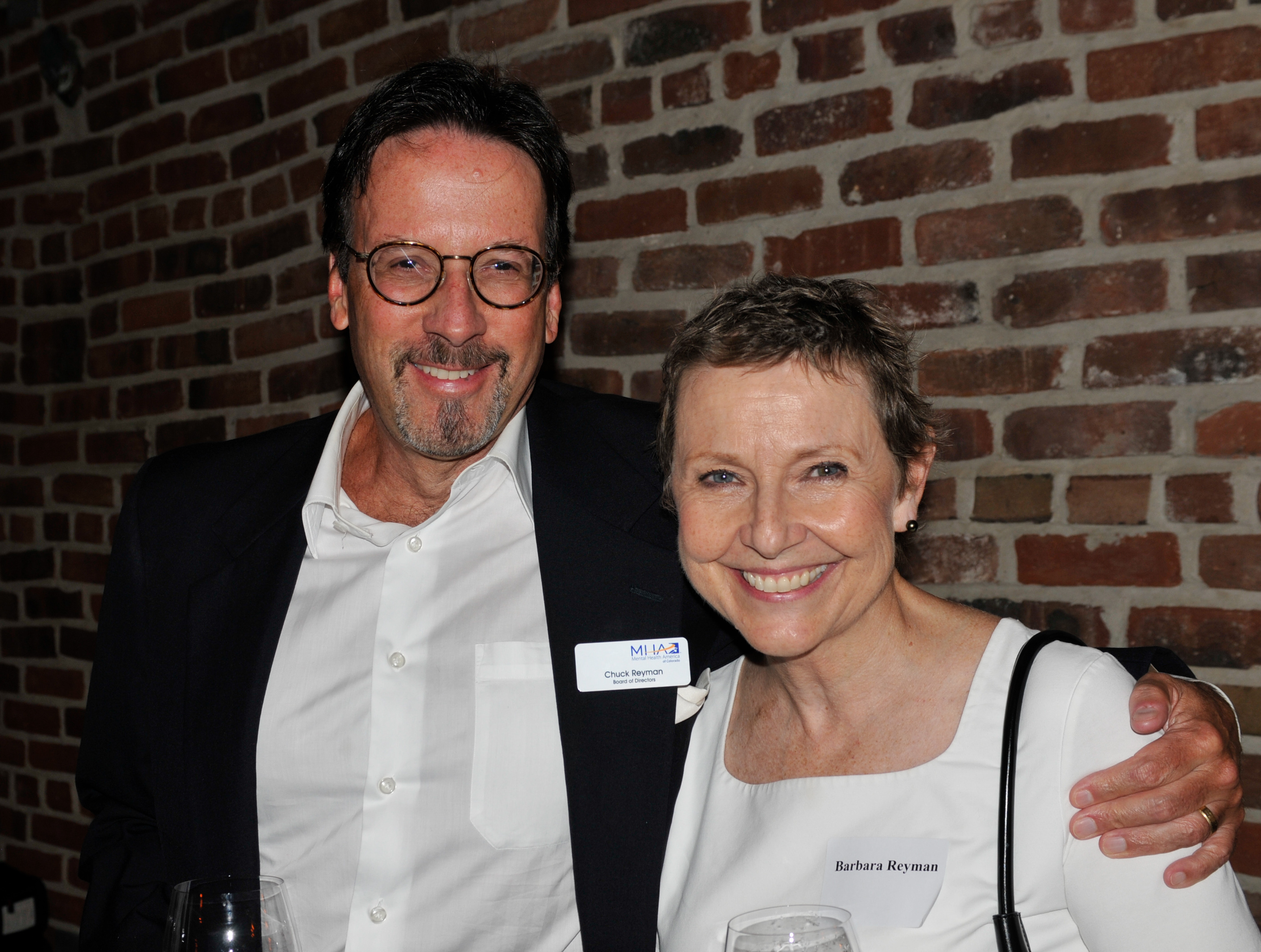 Tribute Co-Chair Chuck Reyman and Barbara Reyman