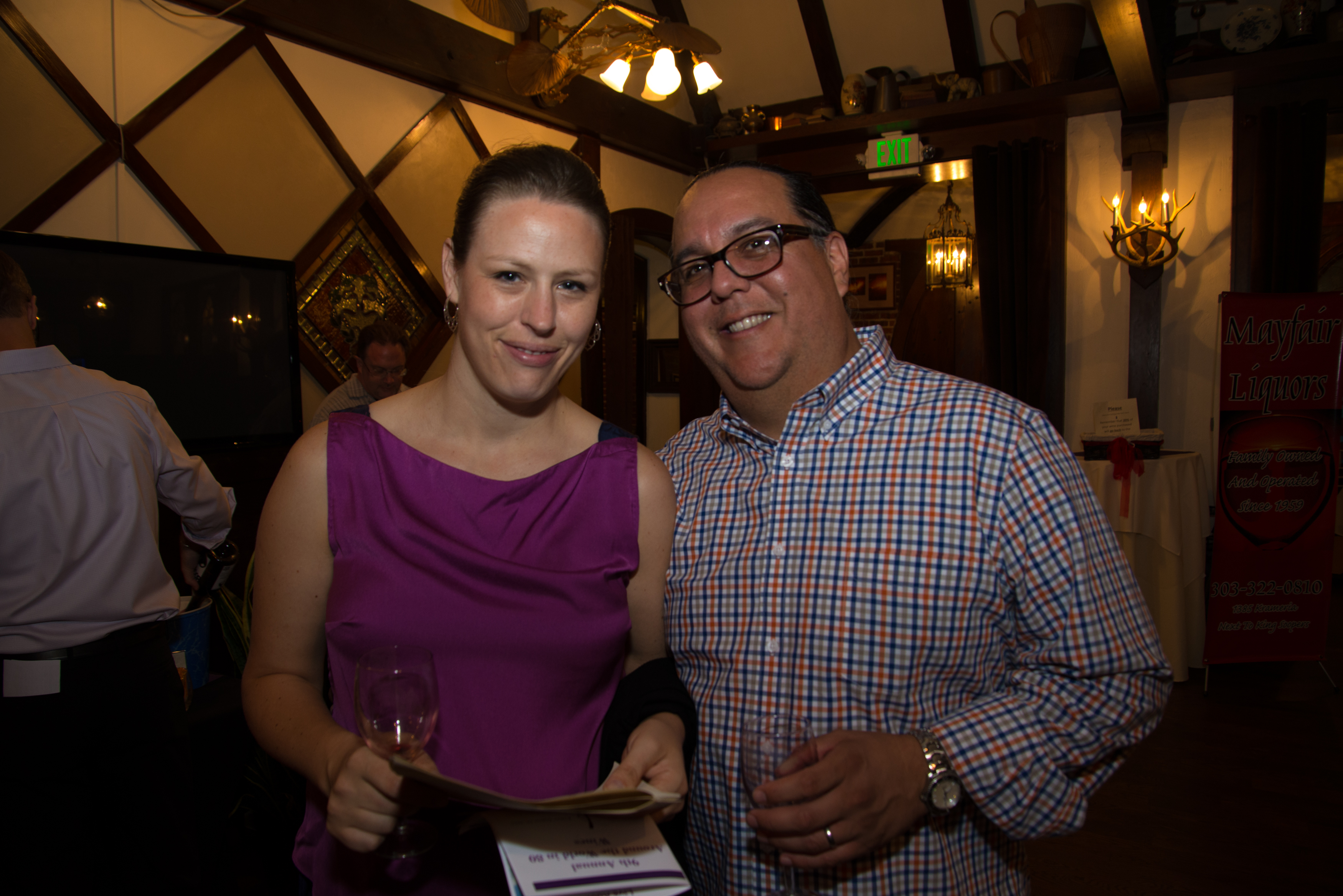 Maxine Martin, left, with TJ McReynolds