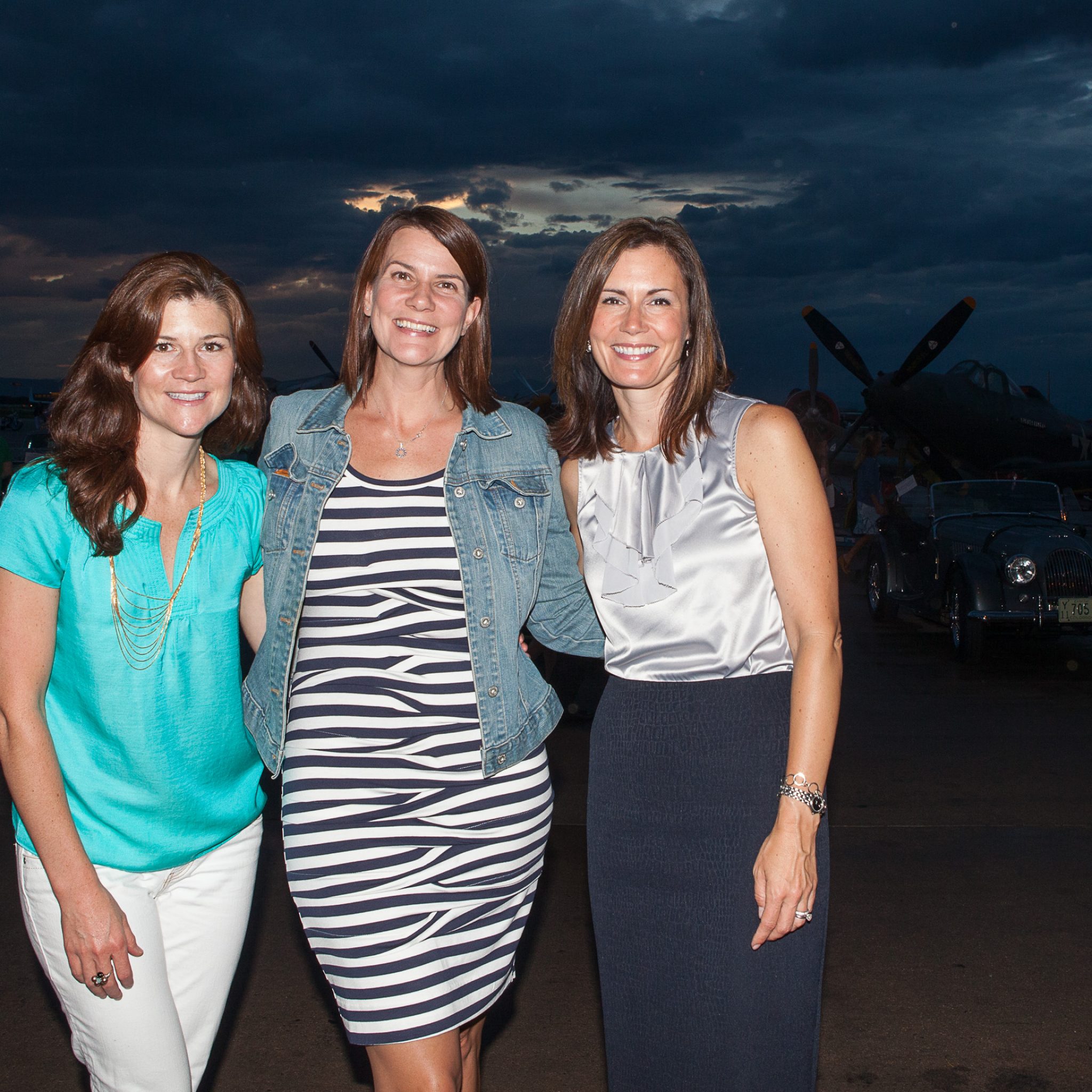 Kevin Larson (left) with Ashley Juhl, Jamie Perino, Forbes Mathieson ...