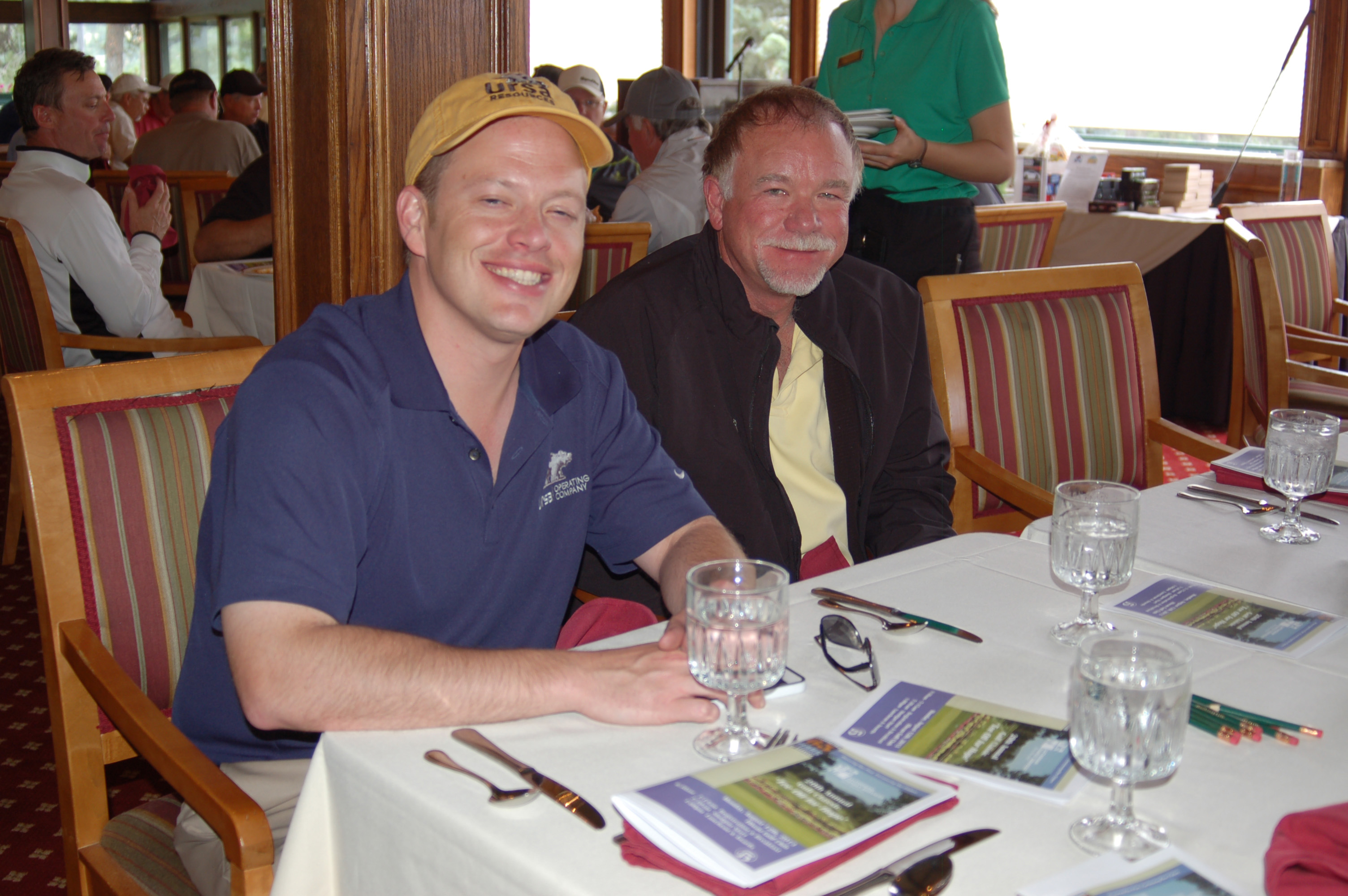 Steve Sinner and Dick Weber