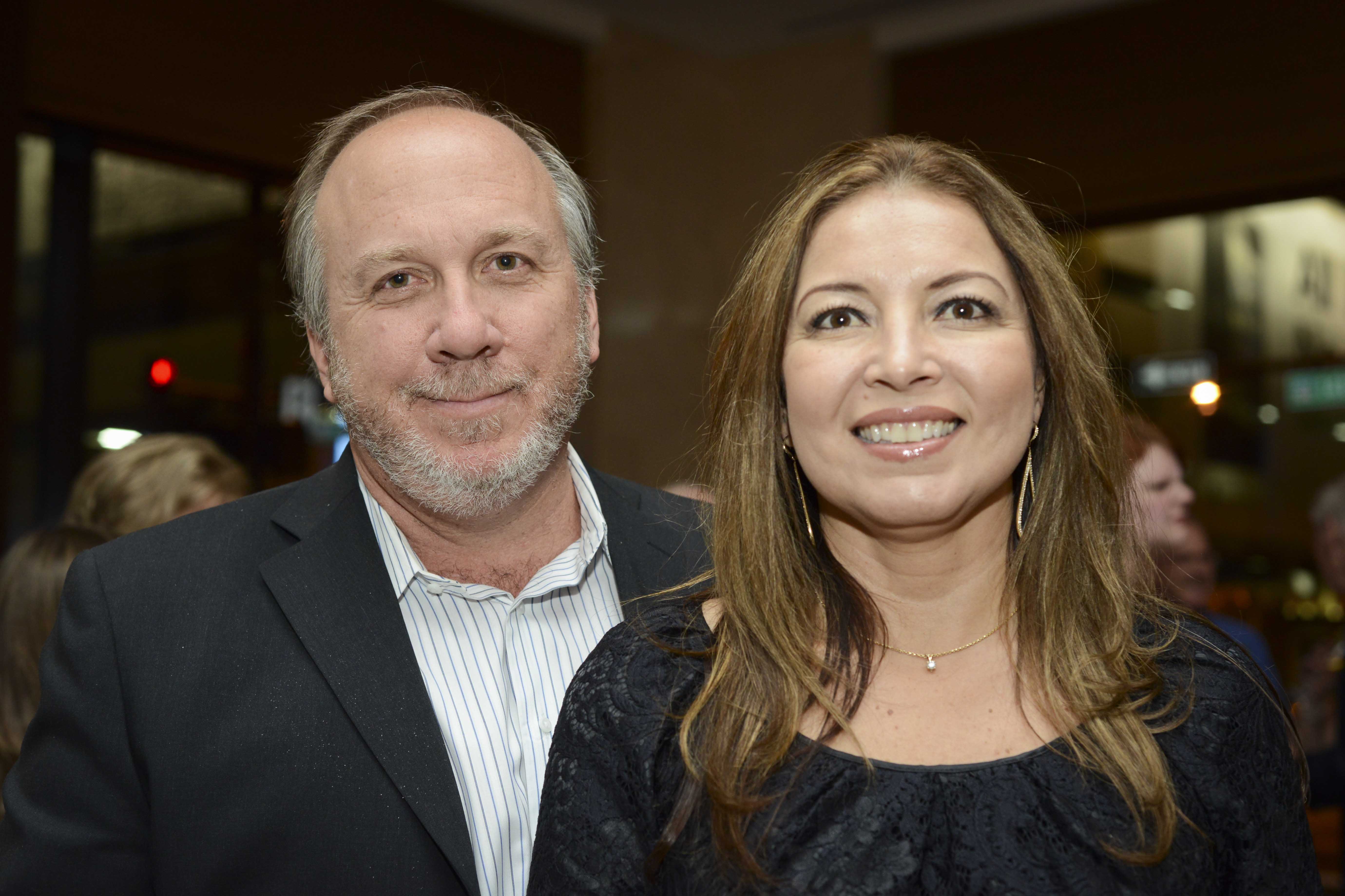 John Fair and Marcela de la Mar