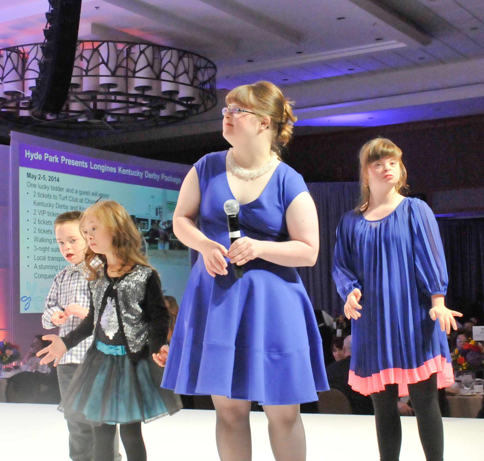 Models Chase, Kennedy, Beth and Katie