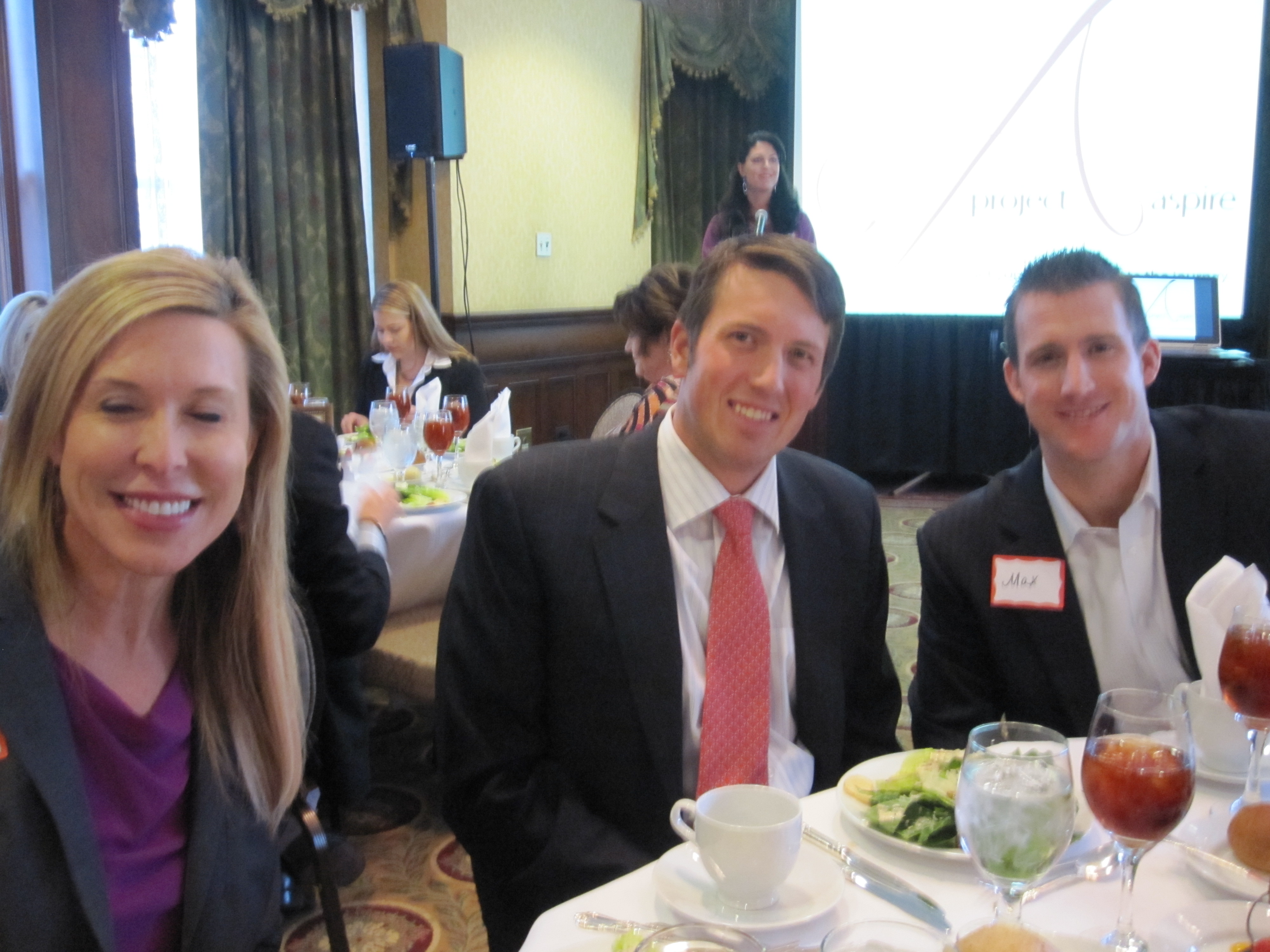 L to R: Melanie Schmieding, Gus Gardner, Max Bull