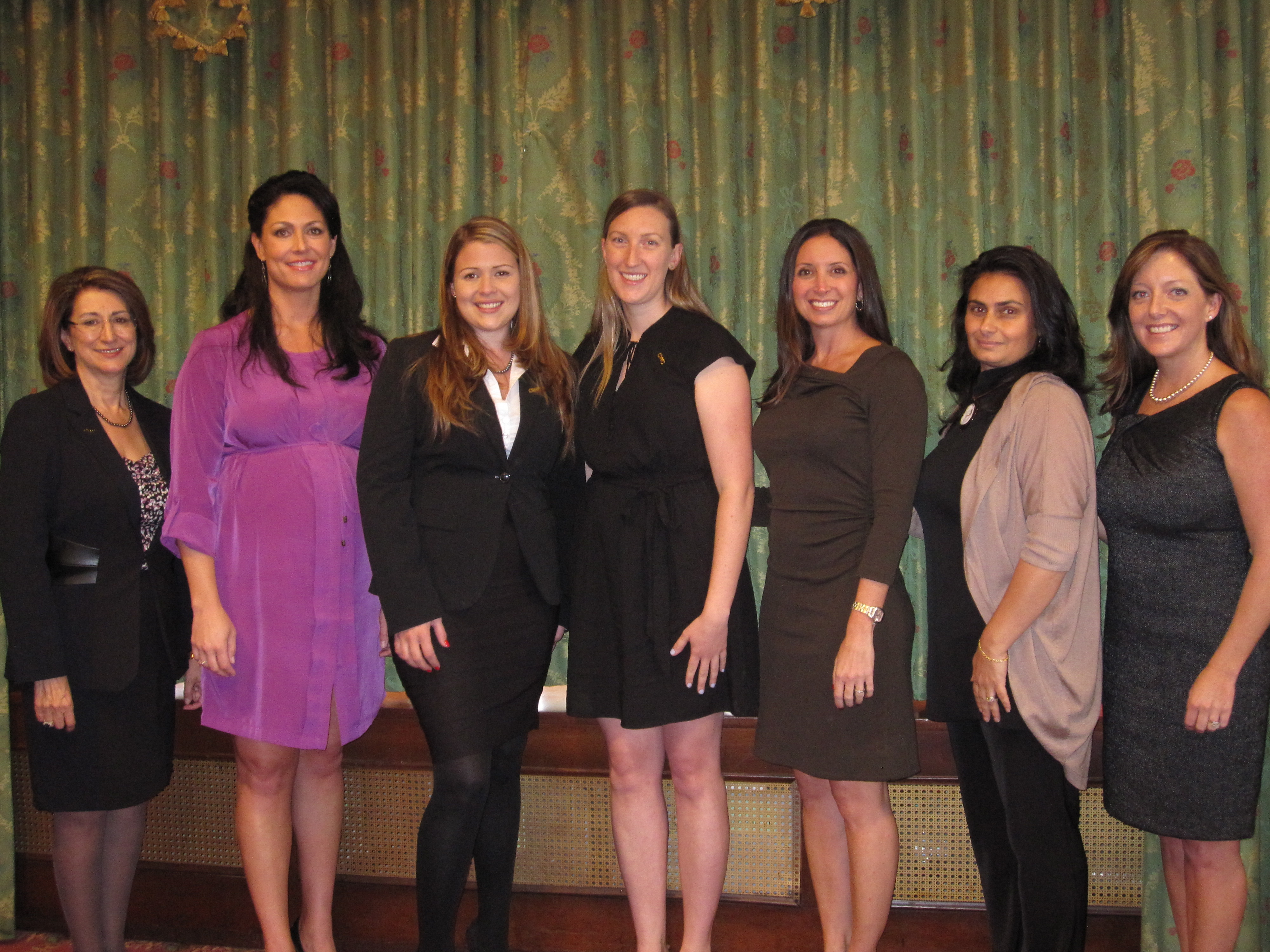 L to R: Marney Andes, Sara Szynskie, Laura Sporrer, Elisa Fowler ...