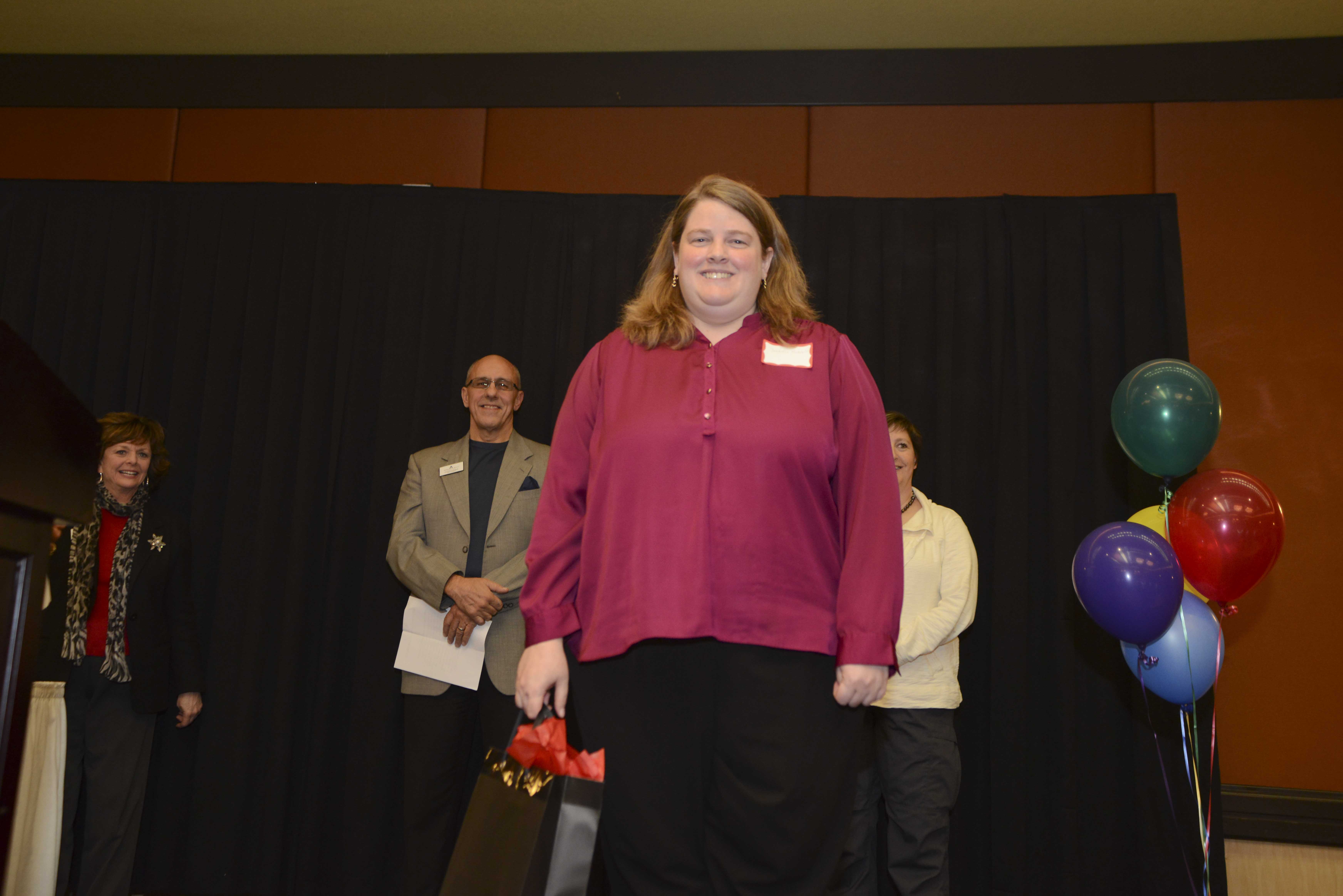 Administrative Staff of the Year award winner Jennifer McNeill was ...