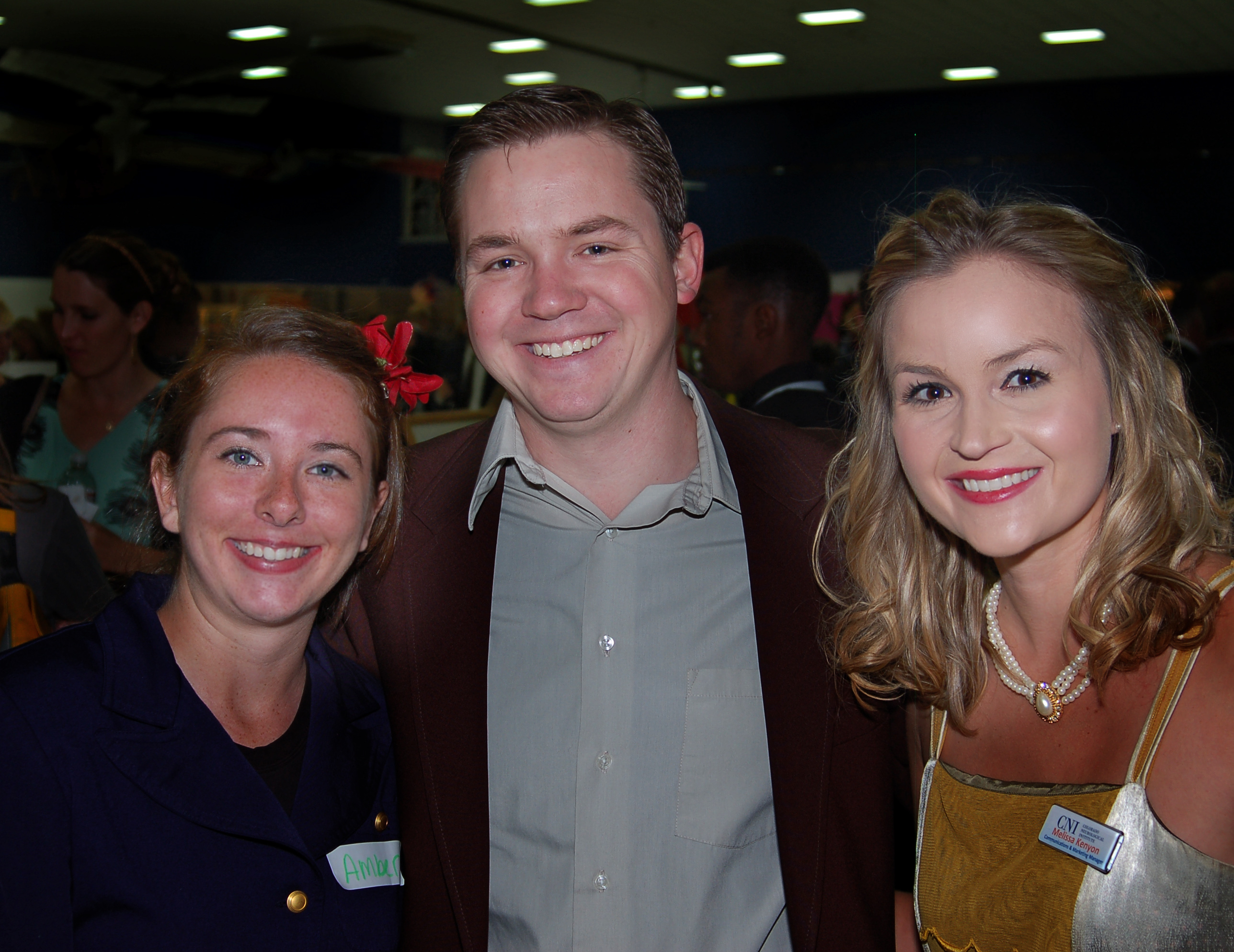 Amber Eckerd, Kevin Taylor, Melissa Kenyon