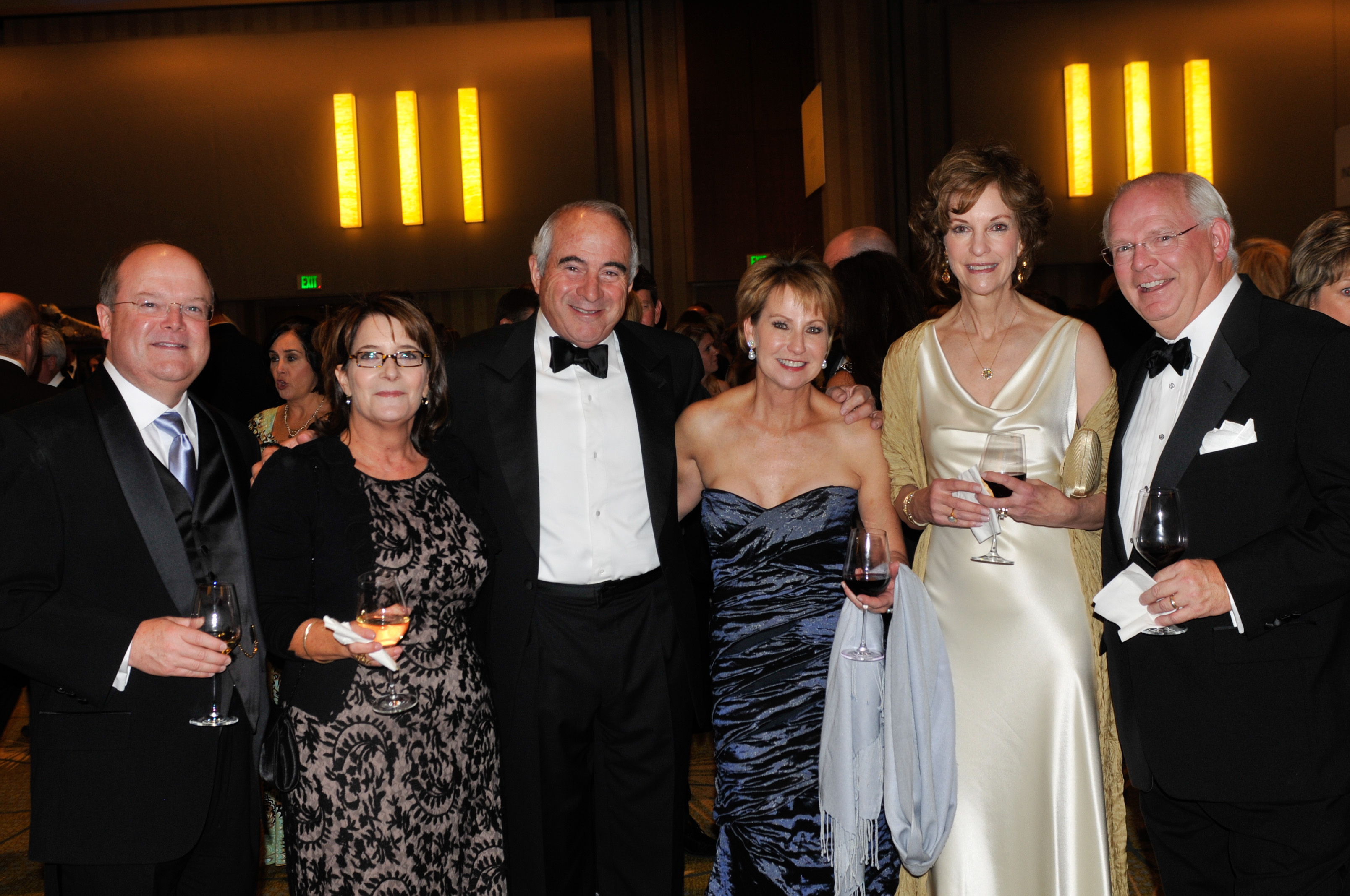 Tim and Peg Crombleholme, left, Jim Lapin, Janie Stoddard, Julie Lapin ...