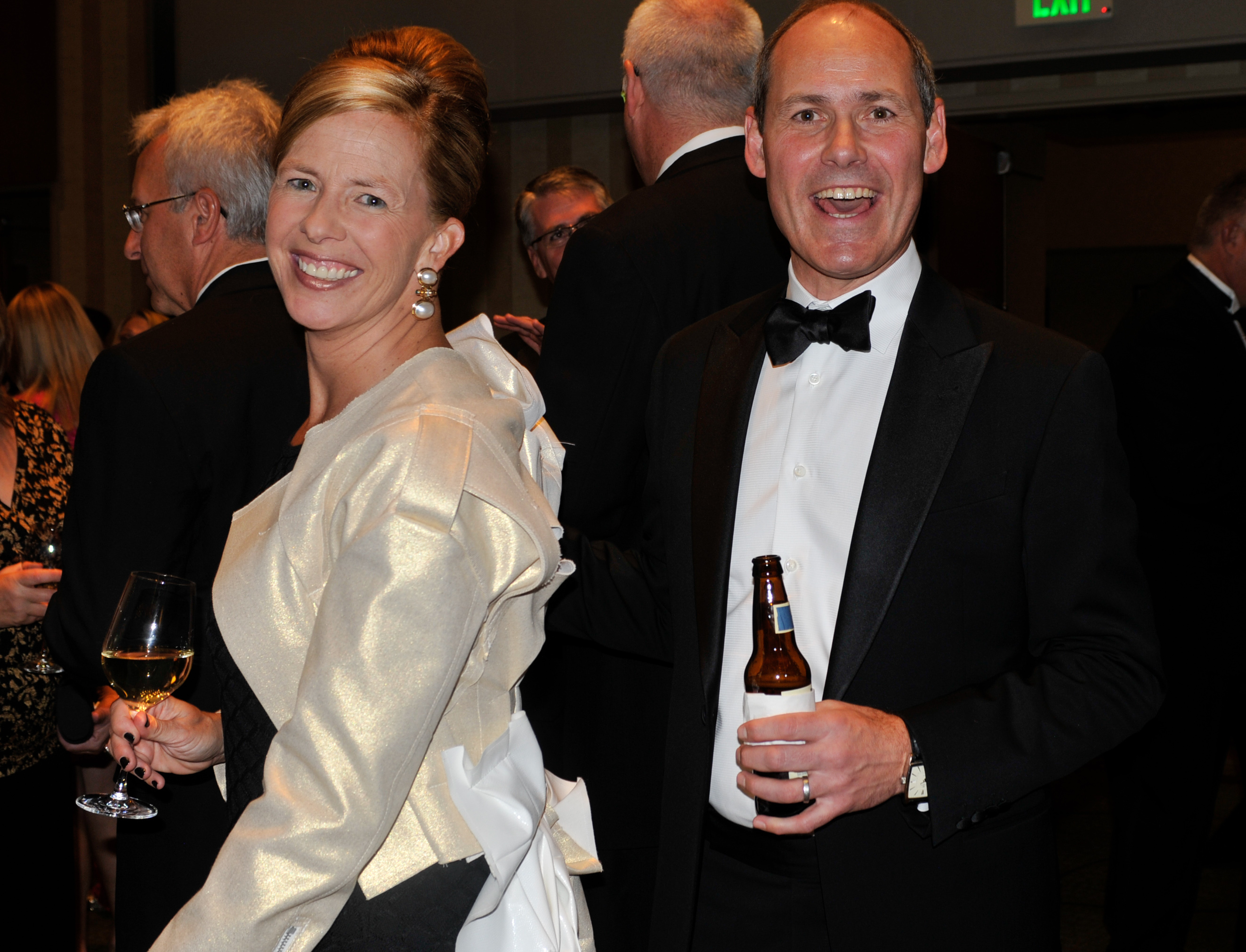 Anne Schuster and Duncan Wilcox