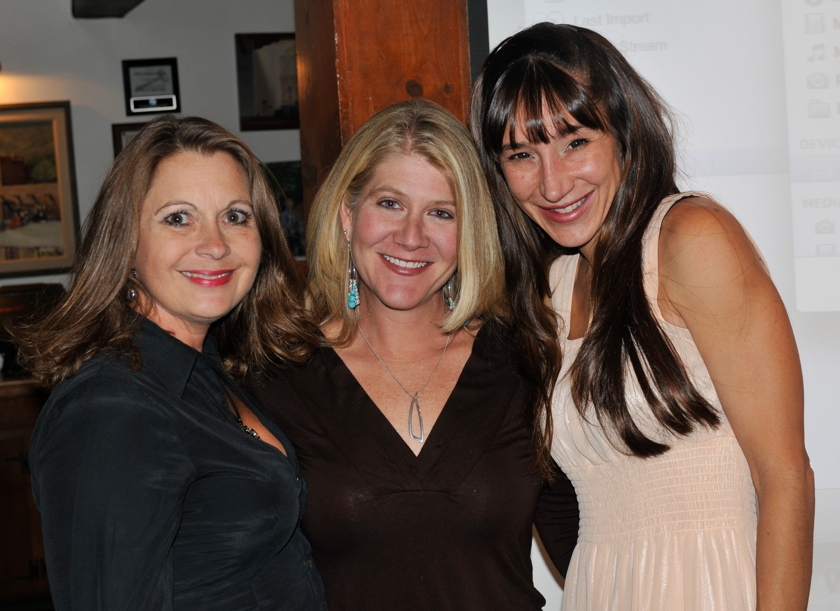 Denise Neal, left, Kim Smith and Suzie Wise