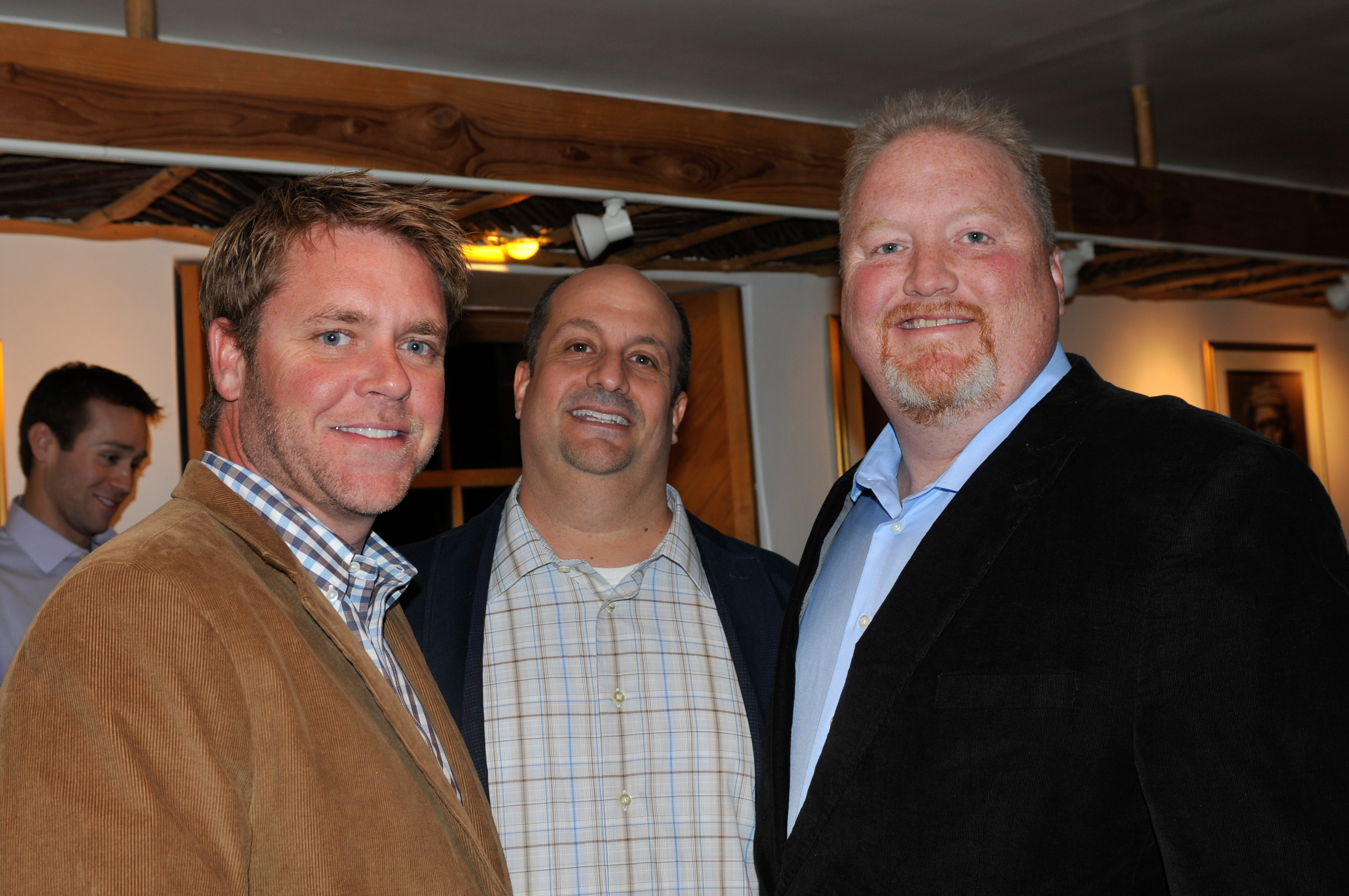 Clay Baucom, left, Andrew Albarelle and Tim Buchanan