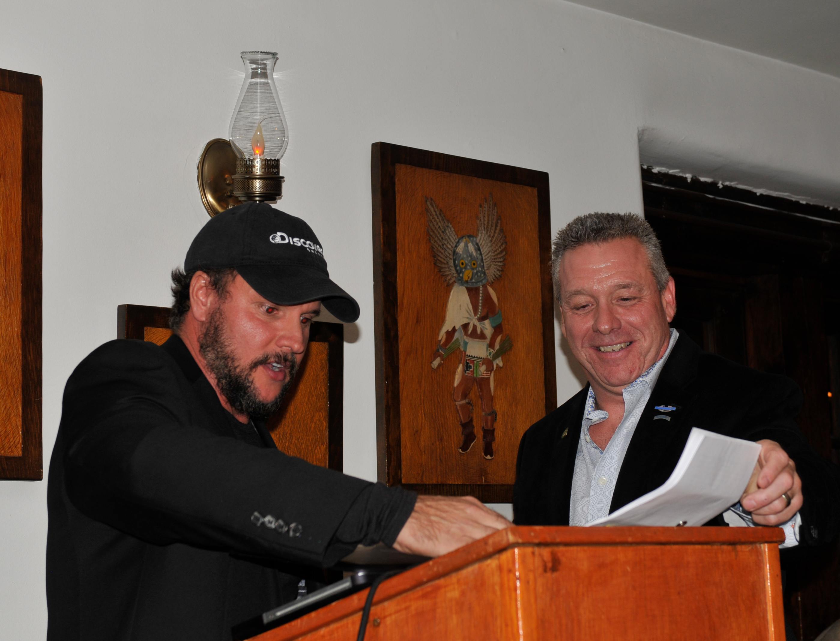 Joe Teti and Bruce Parkman