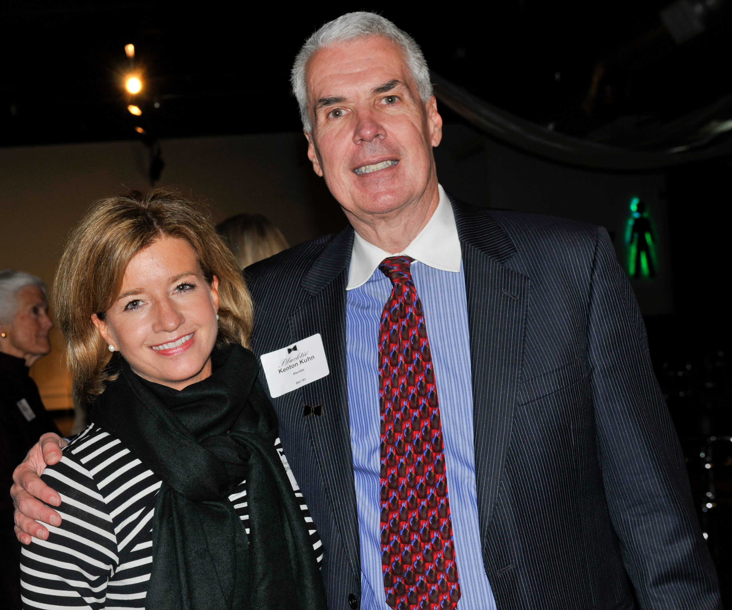 Virginia Bray and Kenton Kuhn, CEO and co-founder of Blacktie