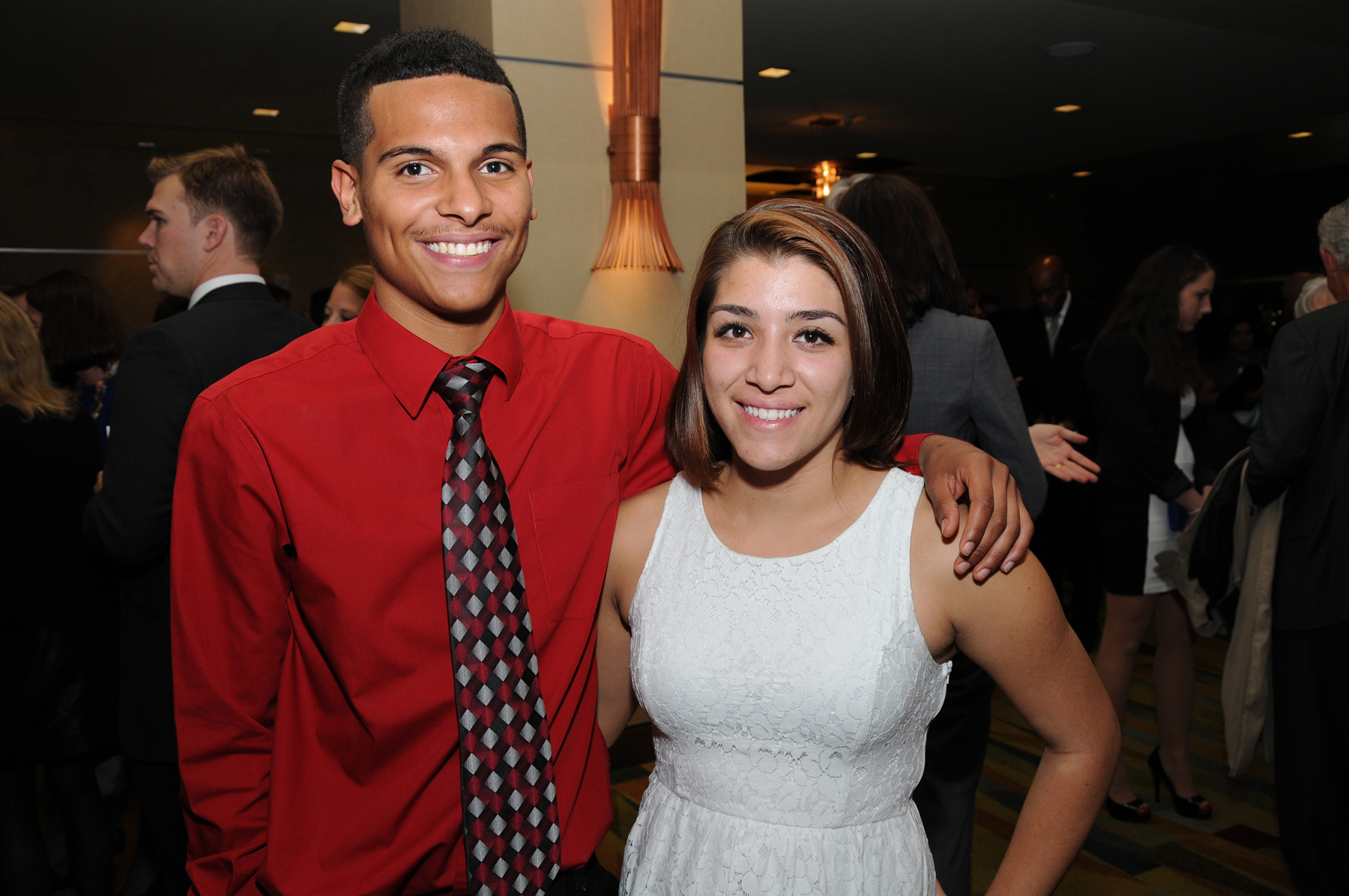 Corey Wilson and Prudence Flores, CIHAD Summit Award recipients