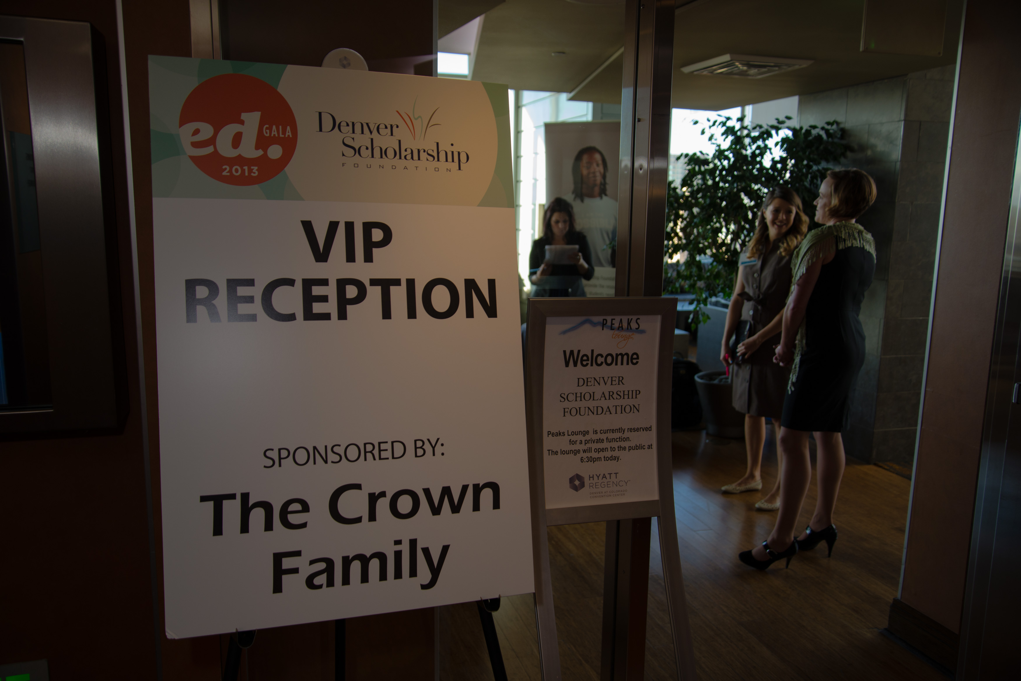 The VIP reception was held at the Peaks Lounge on the 27th floor of the ...