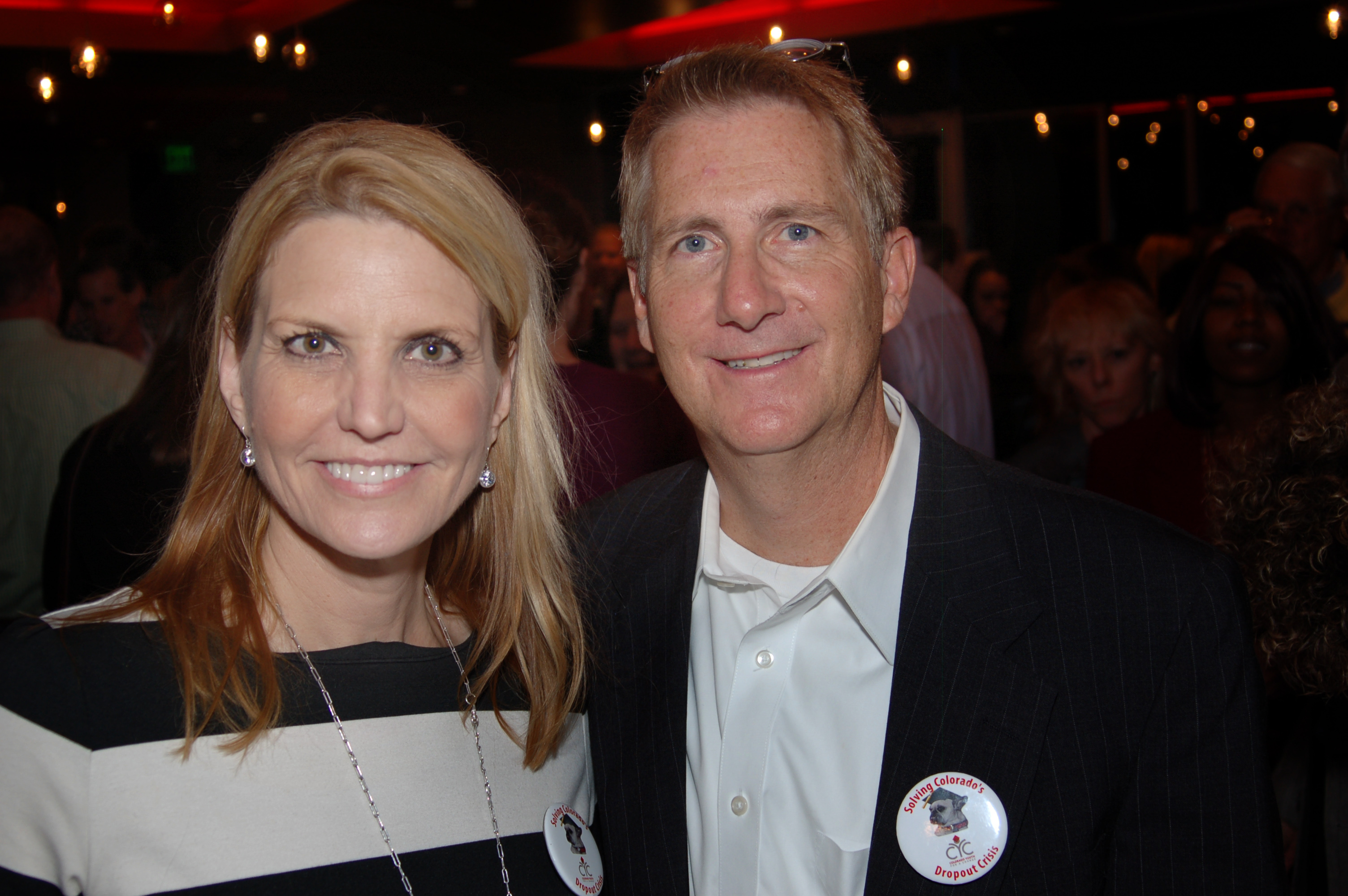 Honorees Wende Curtis and Steve Dobo