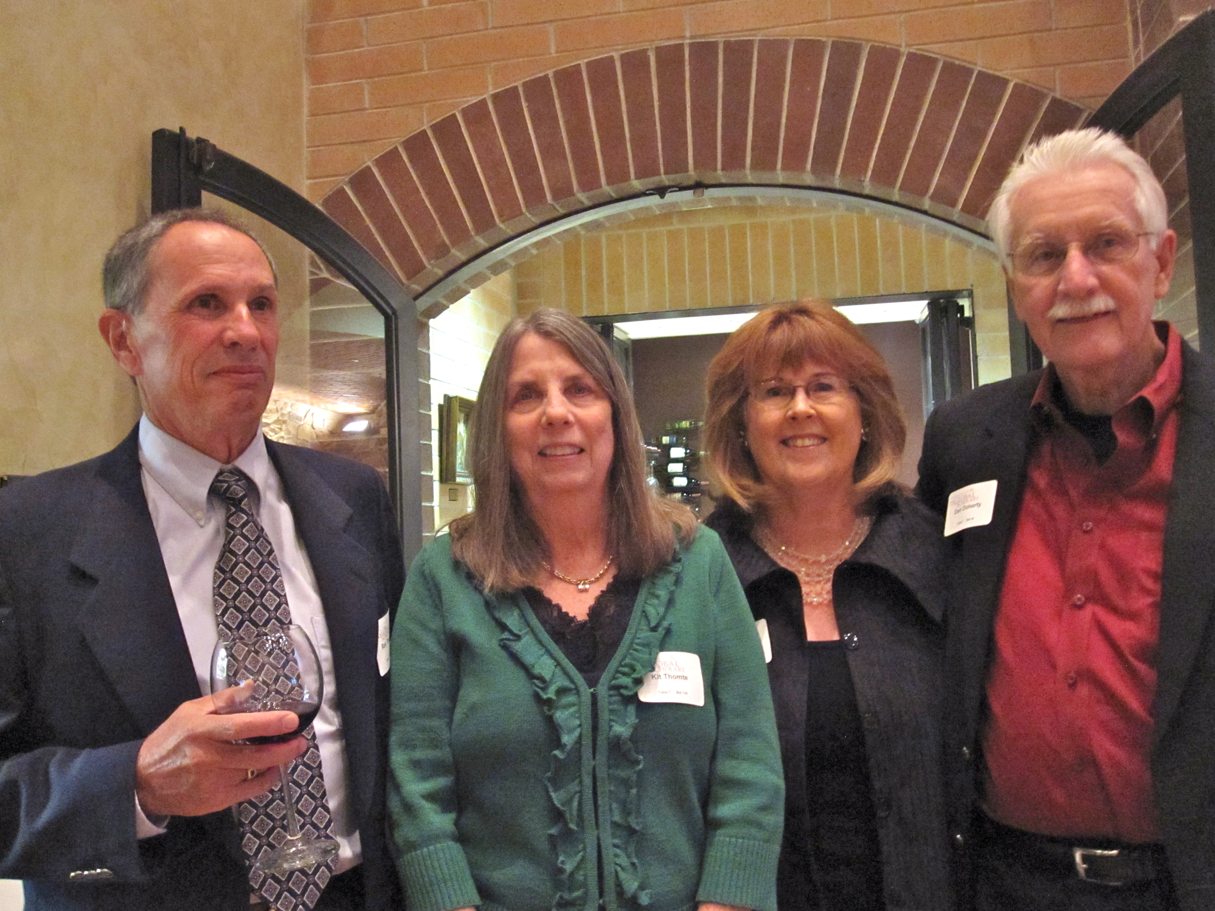 L to R: Ron & Kit Thomte, Christie & Dan Doherty