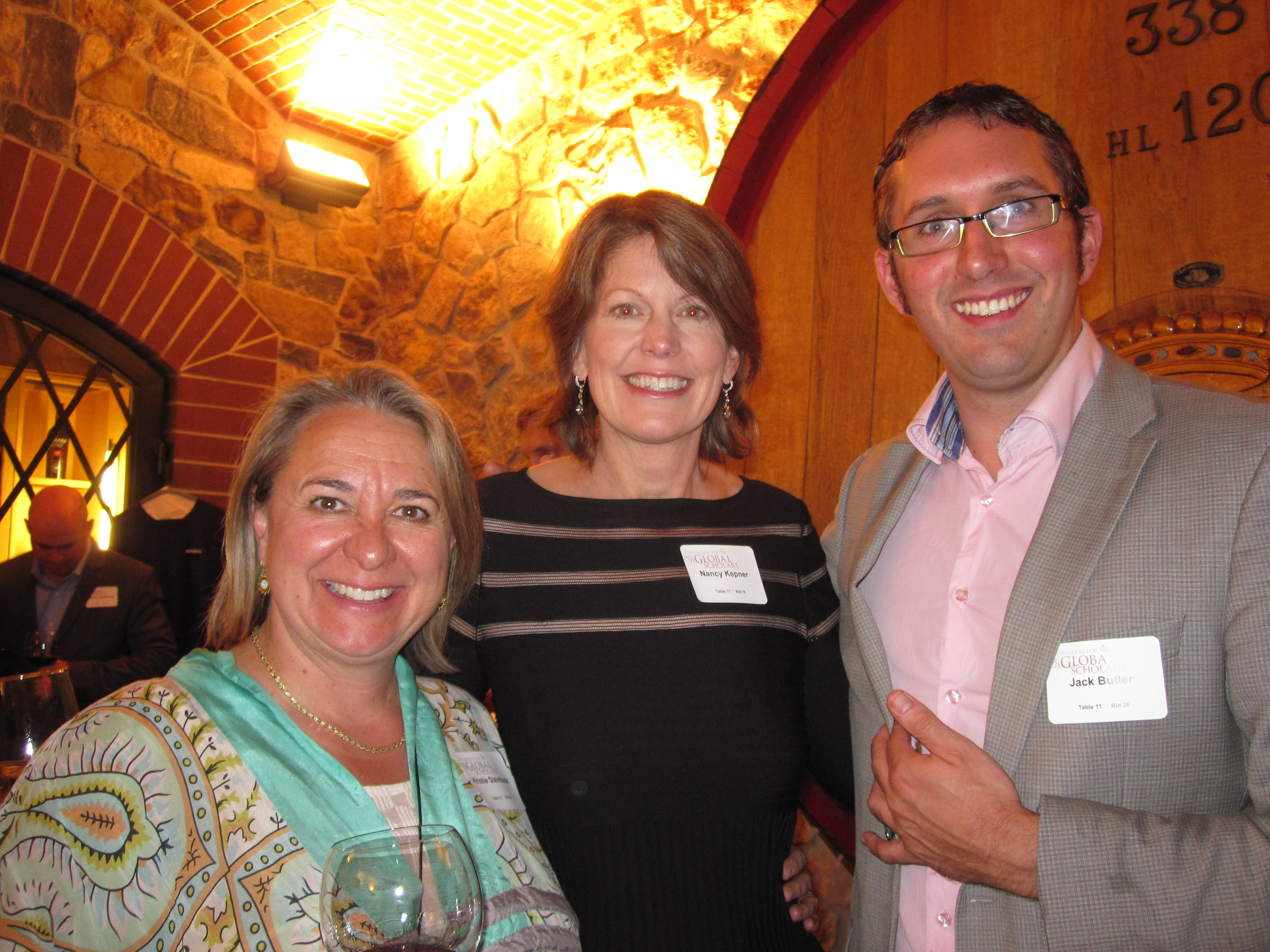 L to R: Kristie Steinbock, Nancy Kepner, Jack Butler