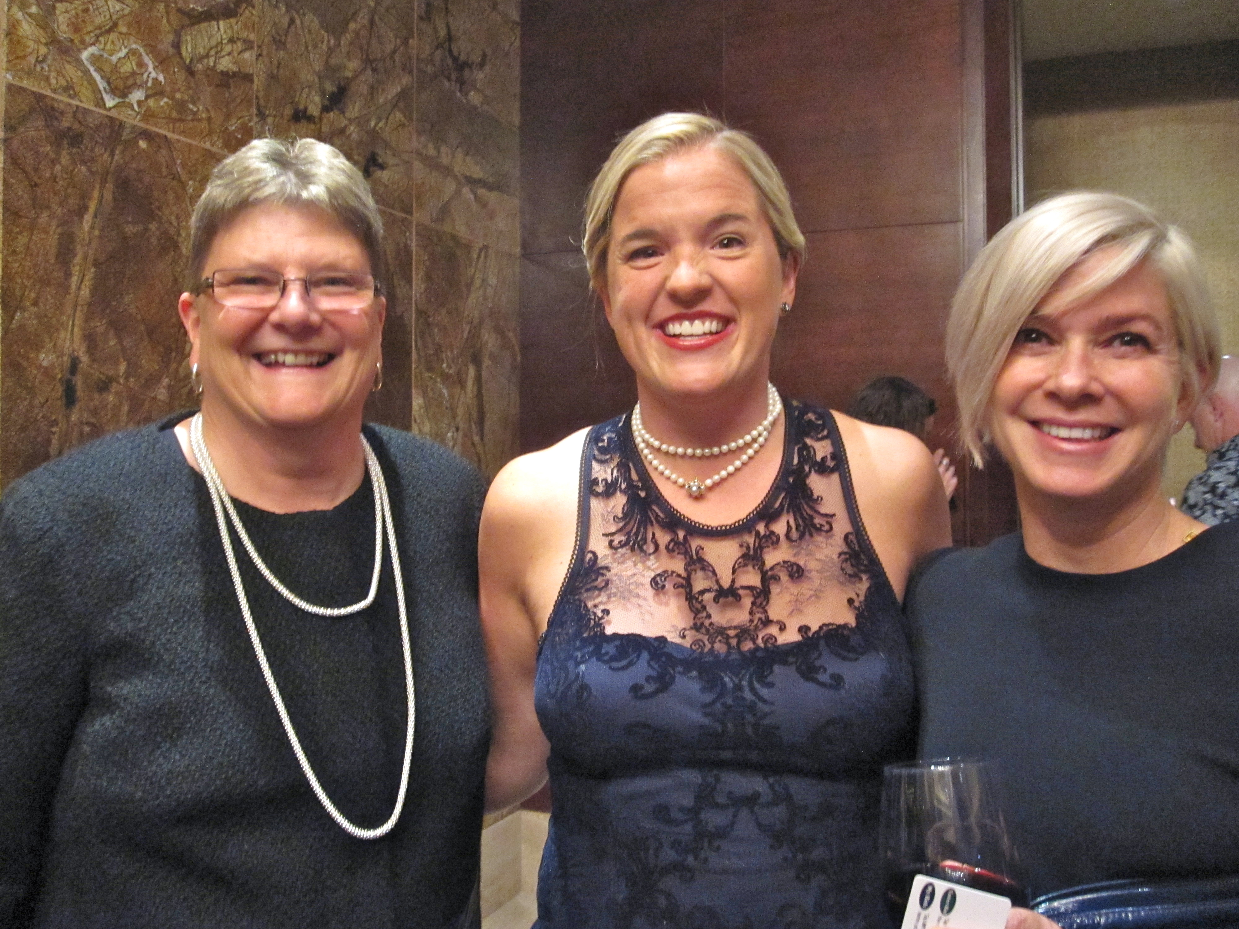 L to R: CEO, Victoria McVicker, Monica Denler, Janet Woolley
