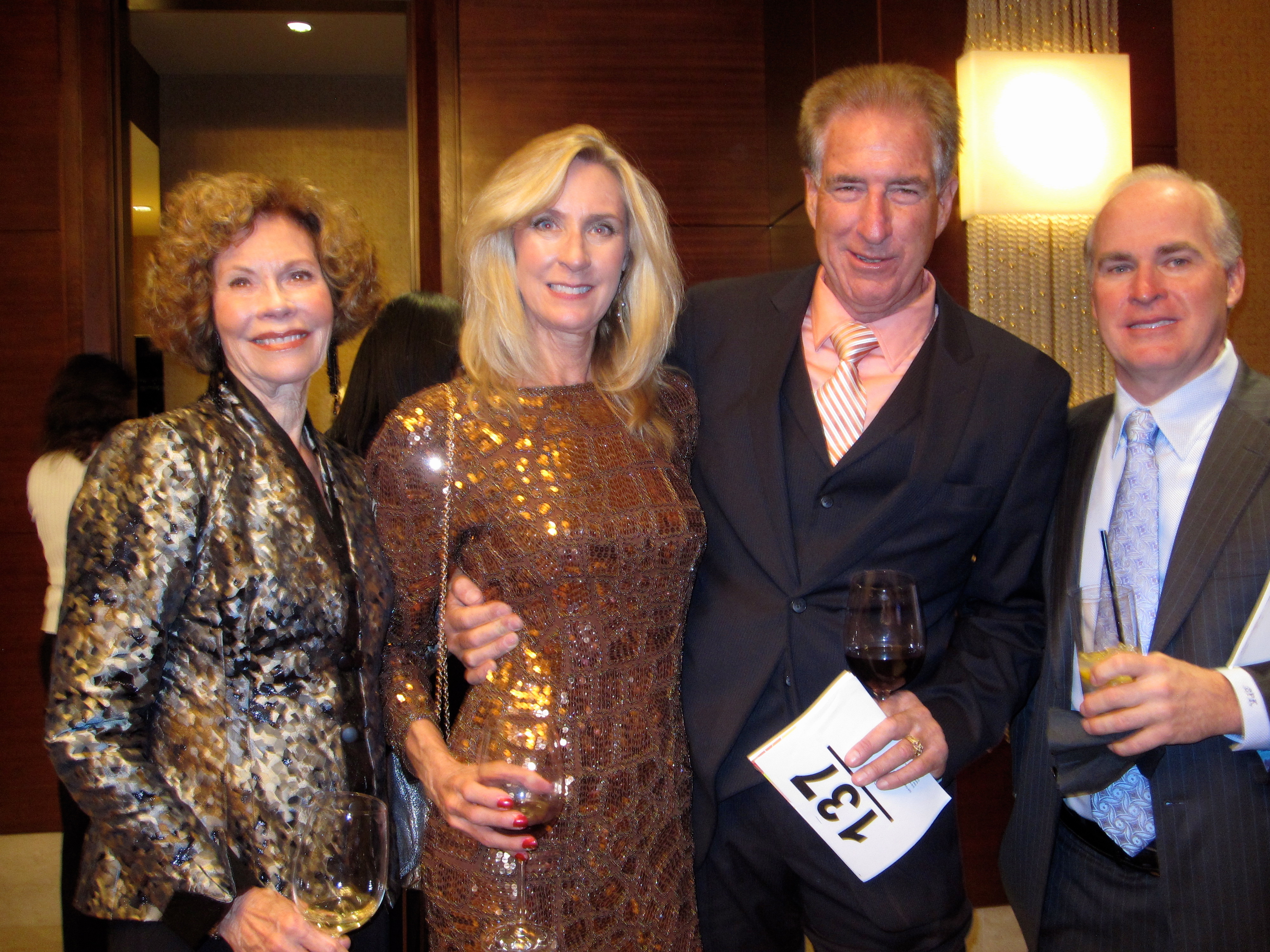 L to R: Jean Tye, Debbie & Dave Irwin, Stephen Kelliher