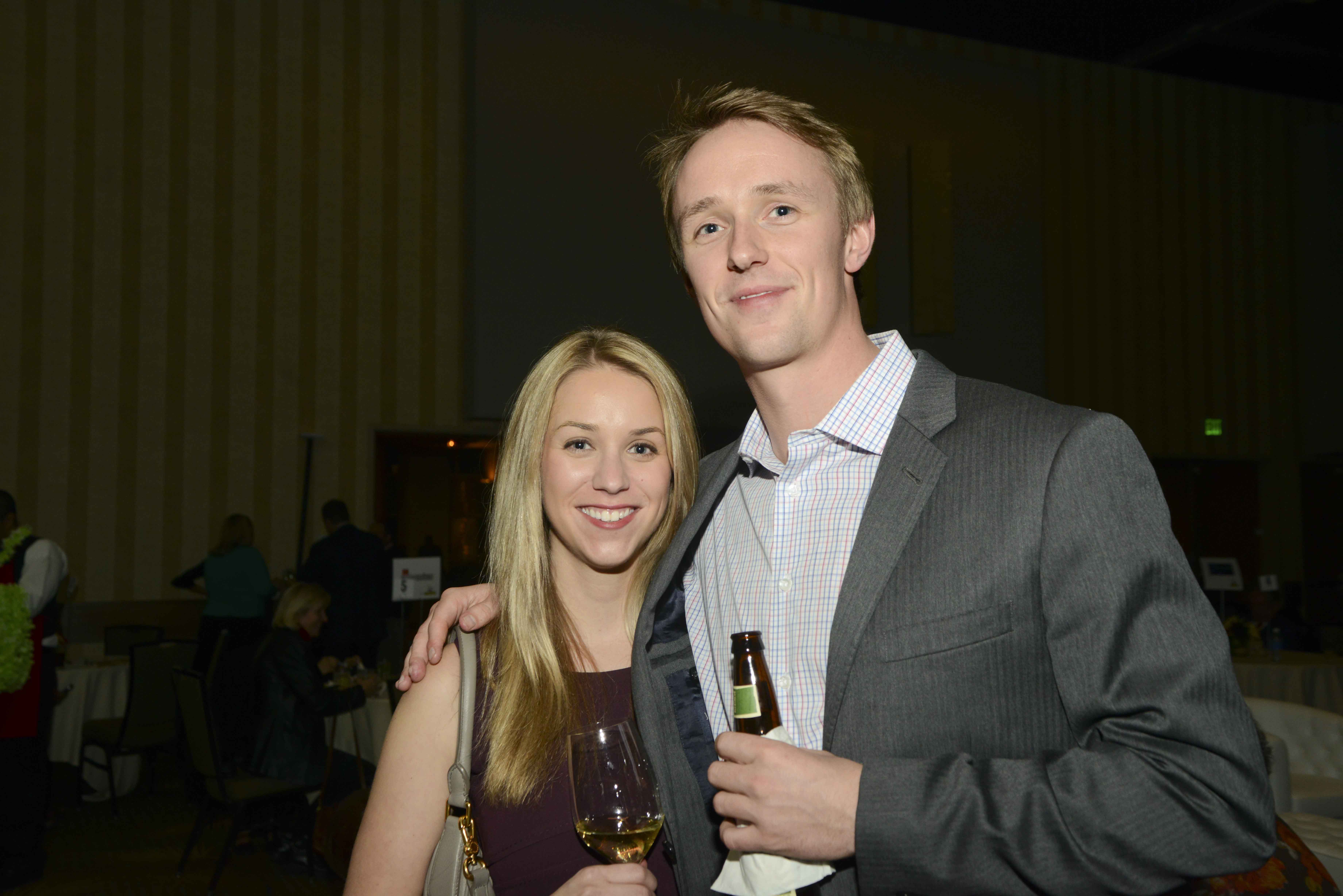 Carrie Clark and Kyle Thompson