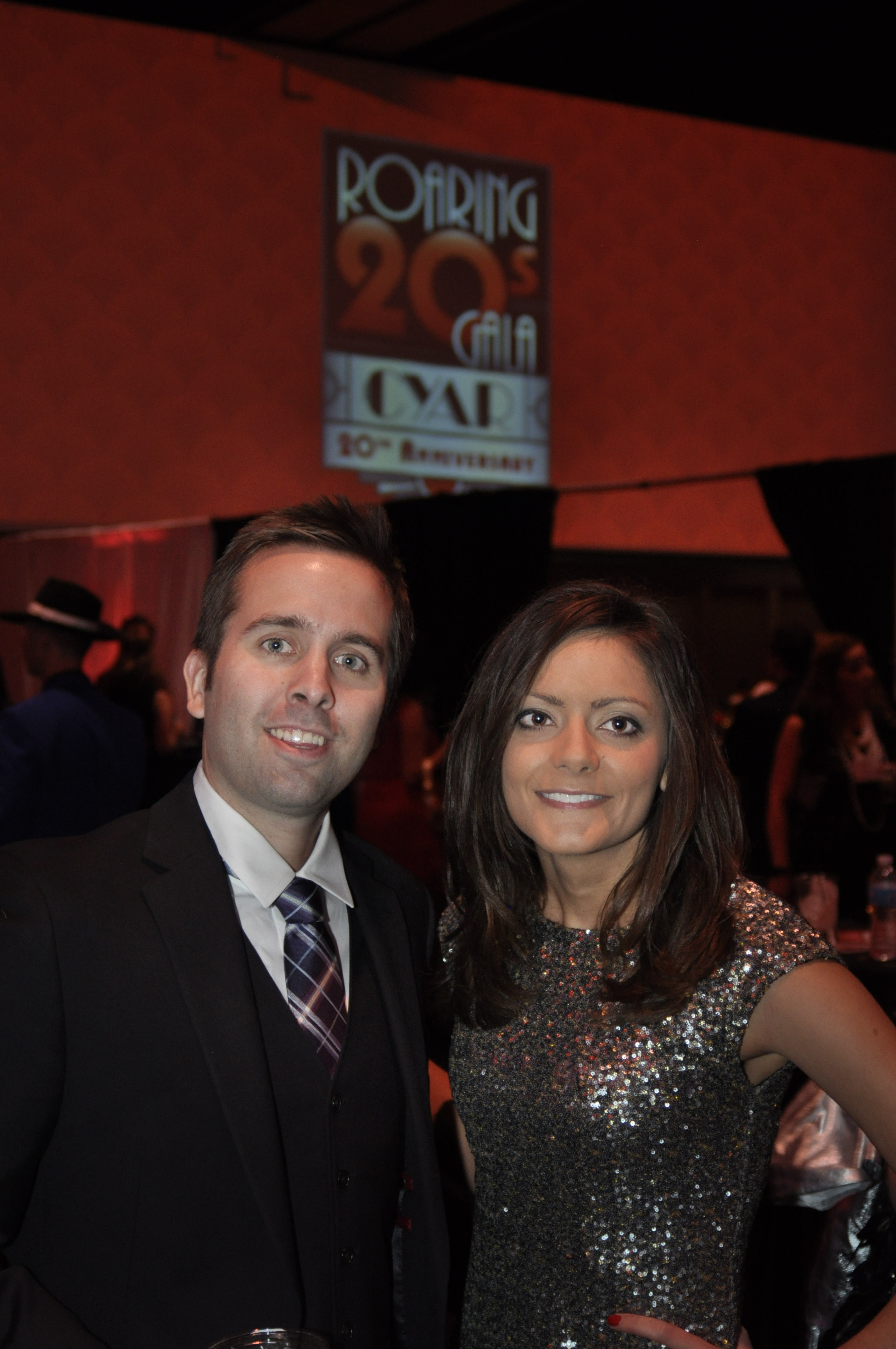 Brad Moore and Carly Thorp