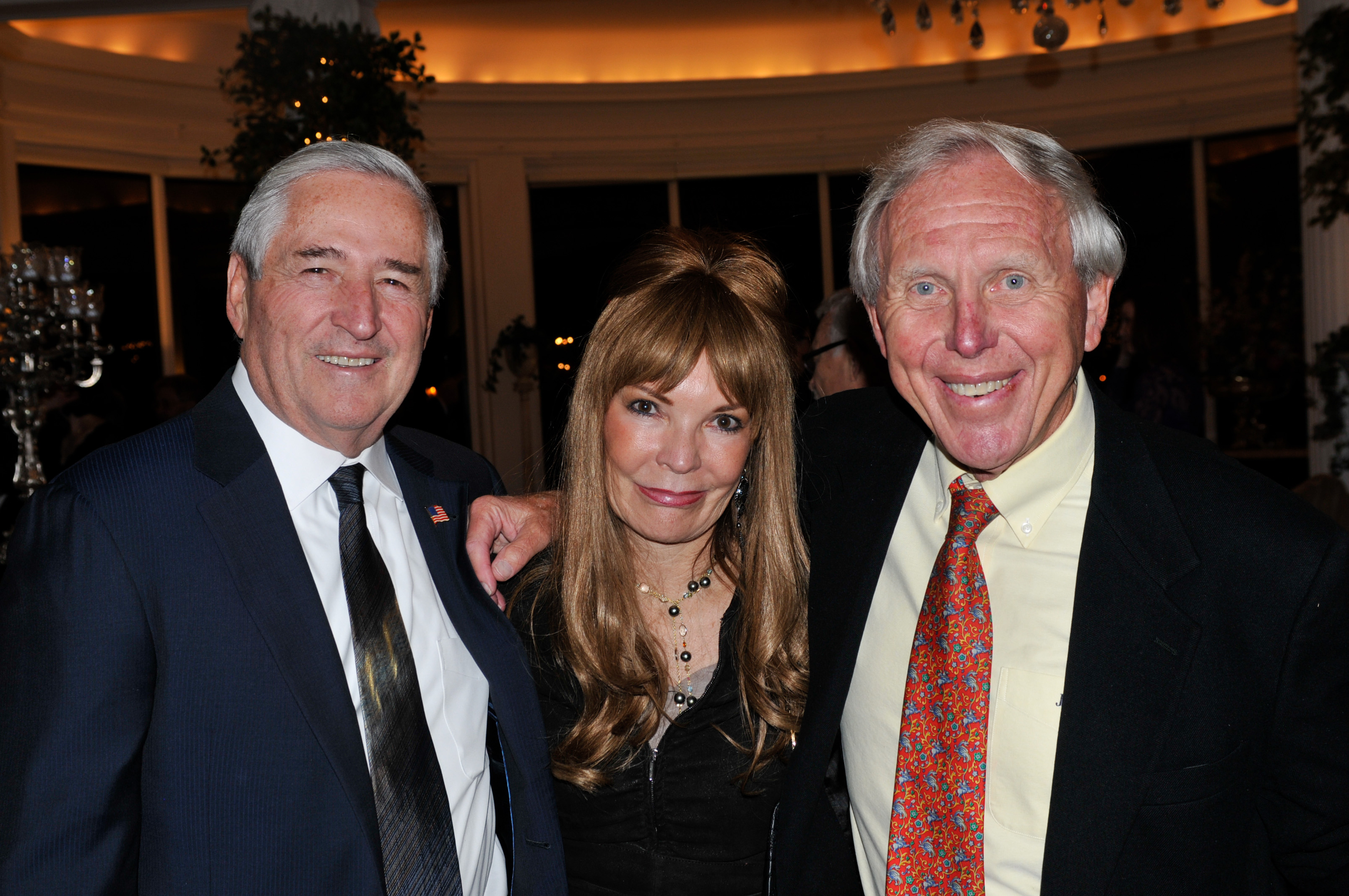 Tom Marsh, left, Cyndy Marsh, Joe Blake