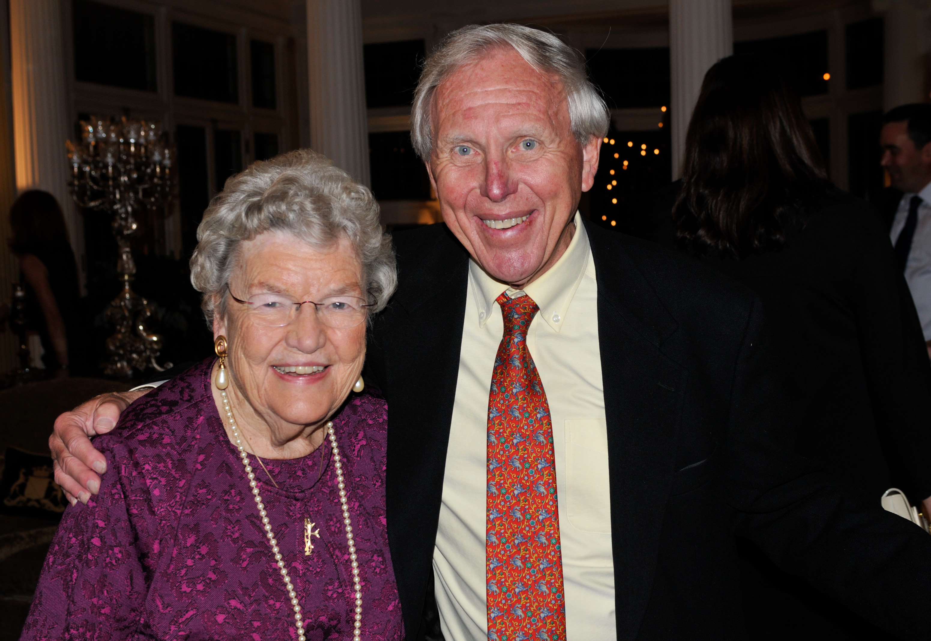 Bea Romer and Joe Blake