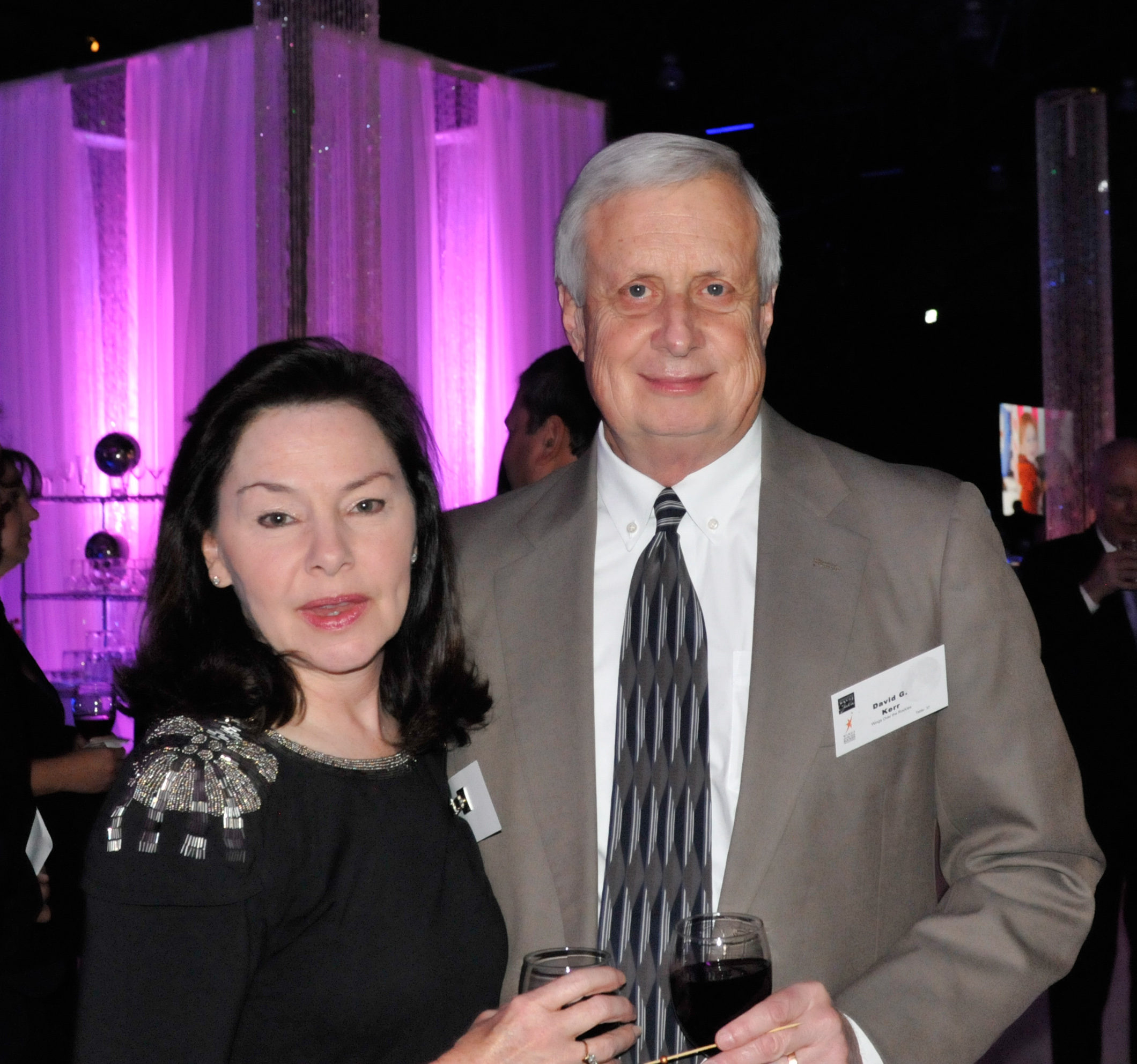 Sherri and David Kerr, COO of Wings