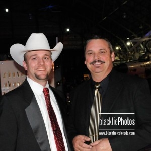 Andy Aldrin, left, Lorna and Bob Roberts, Maureen Aldrin