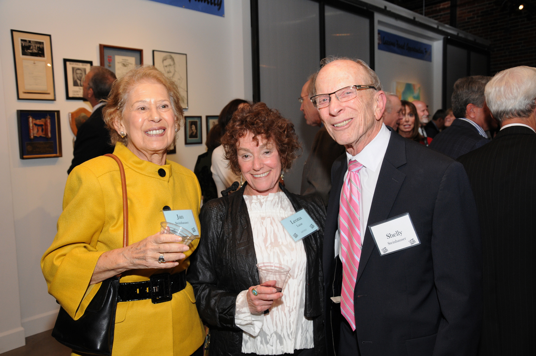 Jan Steinhauser, Leona Lazar (artist), Sheldon Steinhauser