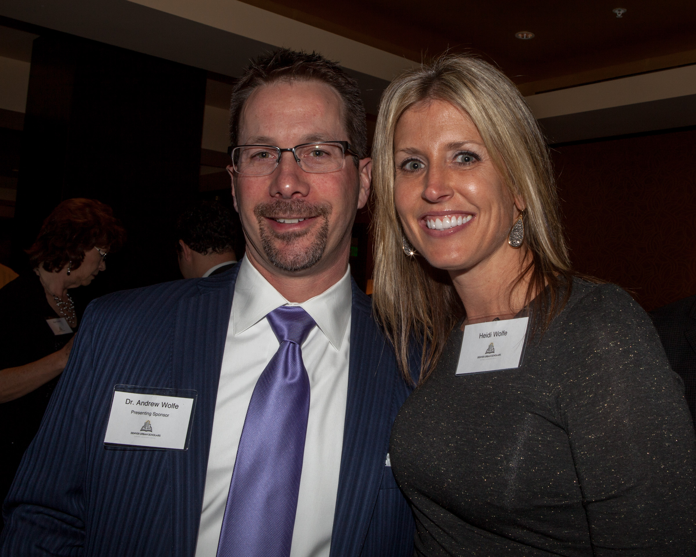 Dr. Andrew and Heidi Wolfe